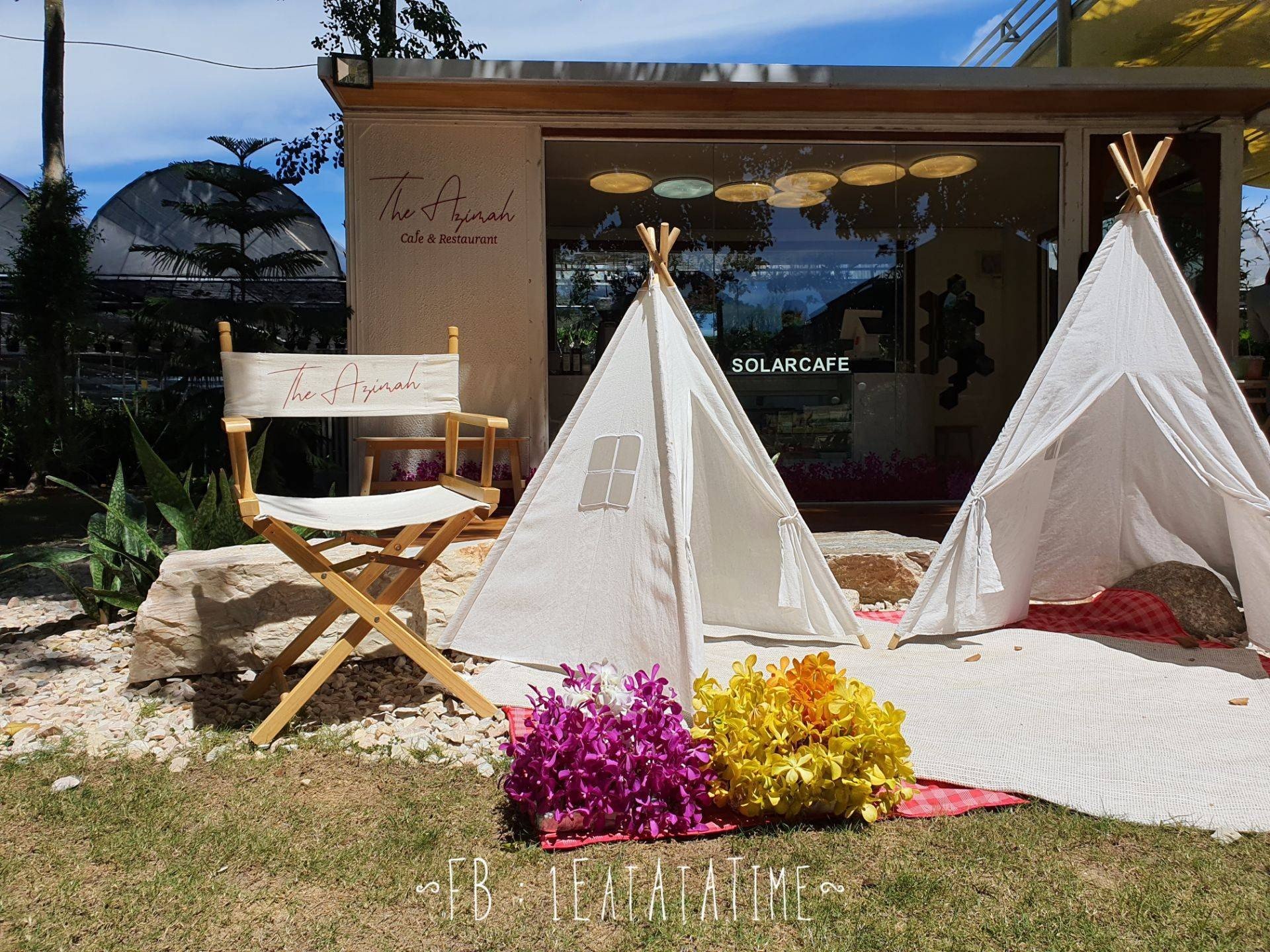 รีวิว The Azimah Cafe & Resturant - คาเฟ่ในฟาร์มกล้วยไม้กว่า 350 ไร่