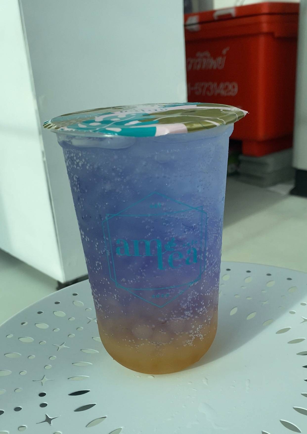 รีวิว AM Tea Tc Arena Thepharak - น้ำอร่อยทุกอย่างเลยค่ะ ส่วนตัวชอบช็อ ...