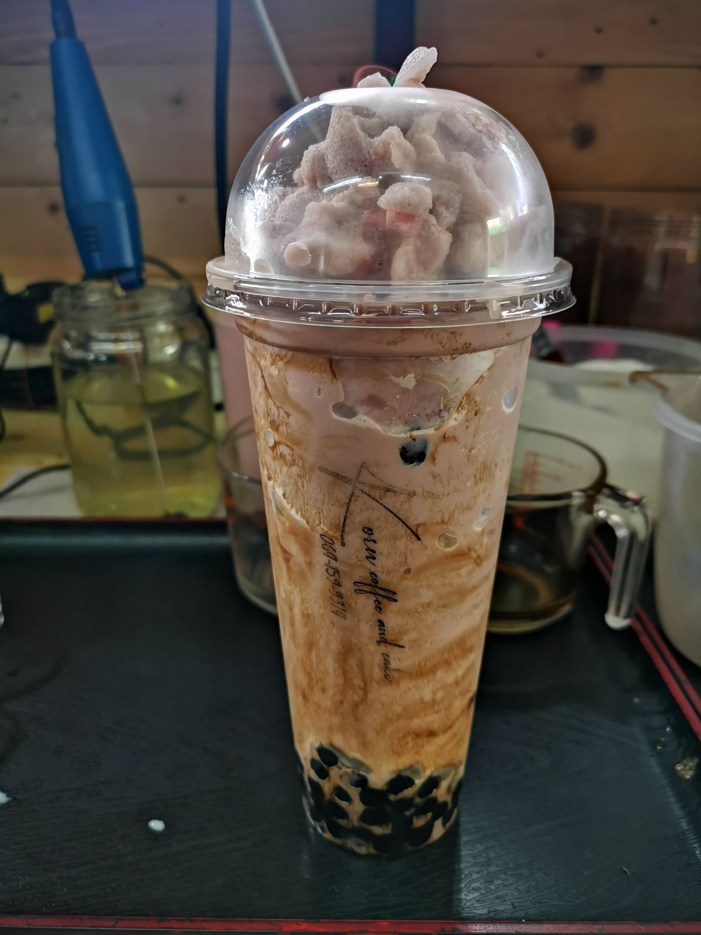 รีวิว KORN coffee ตึกน้ำ - กาแฟสดรสชาดดีมาก เค้กก็อร่อย