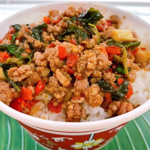 รีวิว ตามสั่ง ก๋วยเตี๋ยวเนื้อตุ๋น Mr.Dang 2 - กระเพราเนื้อสับ อร่อยมาก ...