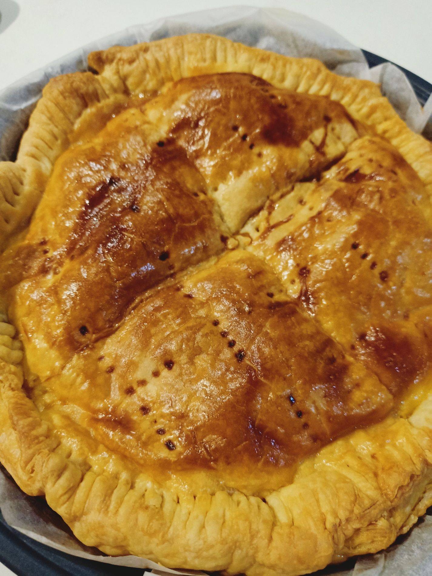 Chicken Curry Mexican pie • image ร้าน PK พิซซ่า ปังปิ้ง แซนวิช ชานม ...