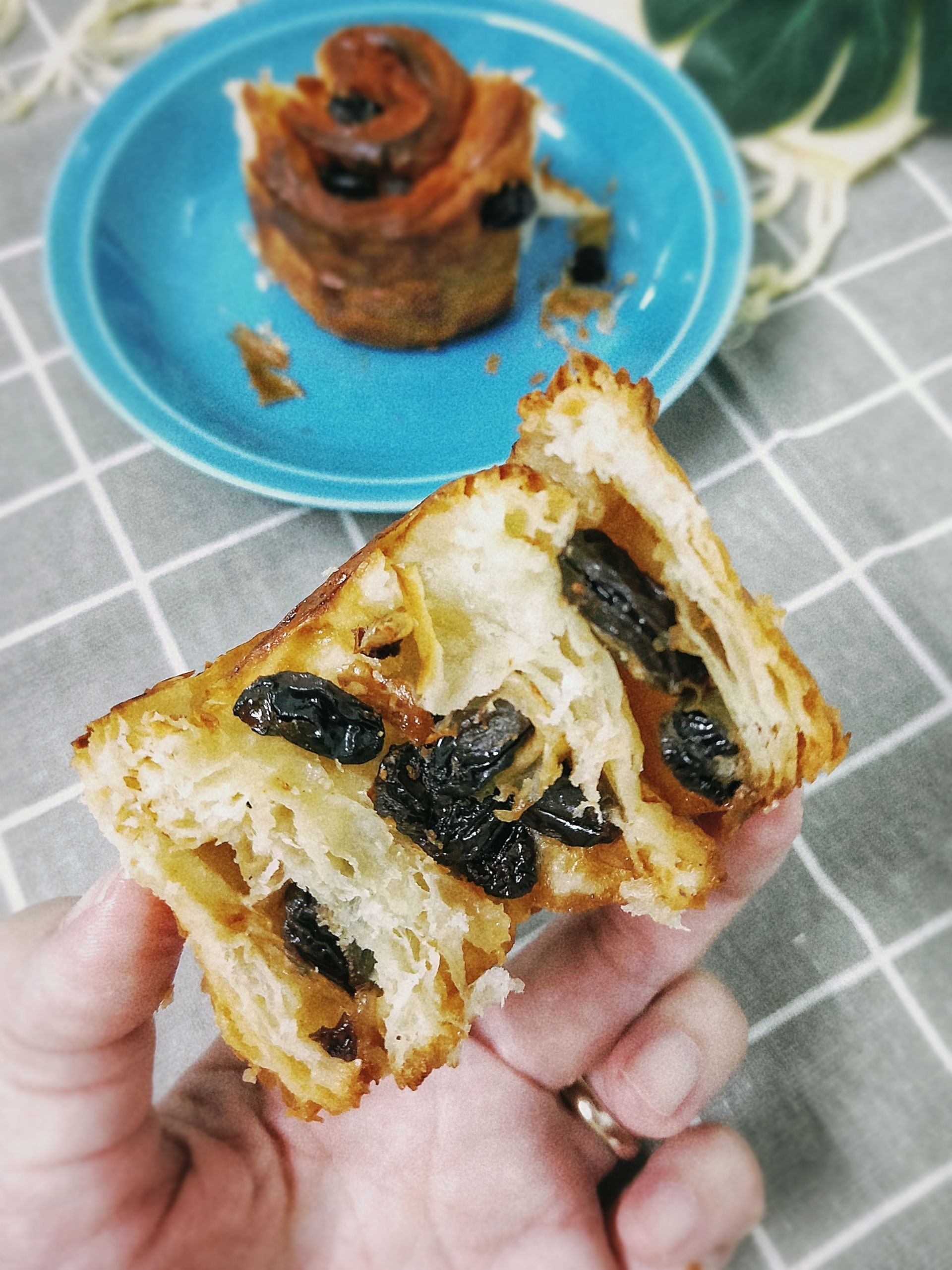 PAIN AU RAISIN ร้าน Lammn Croissant