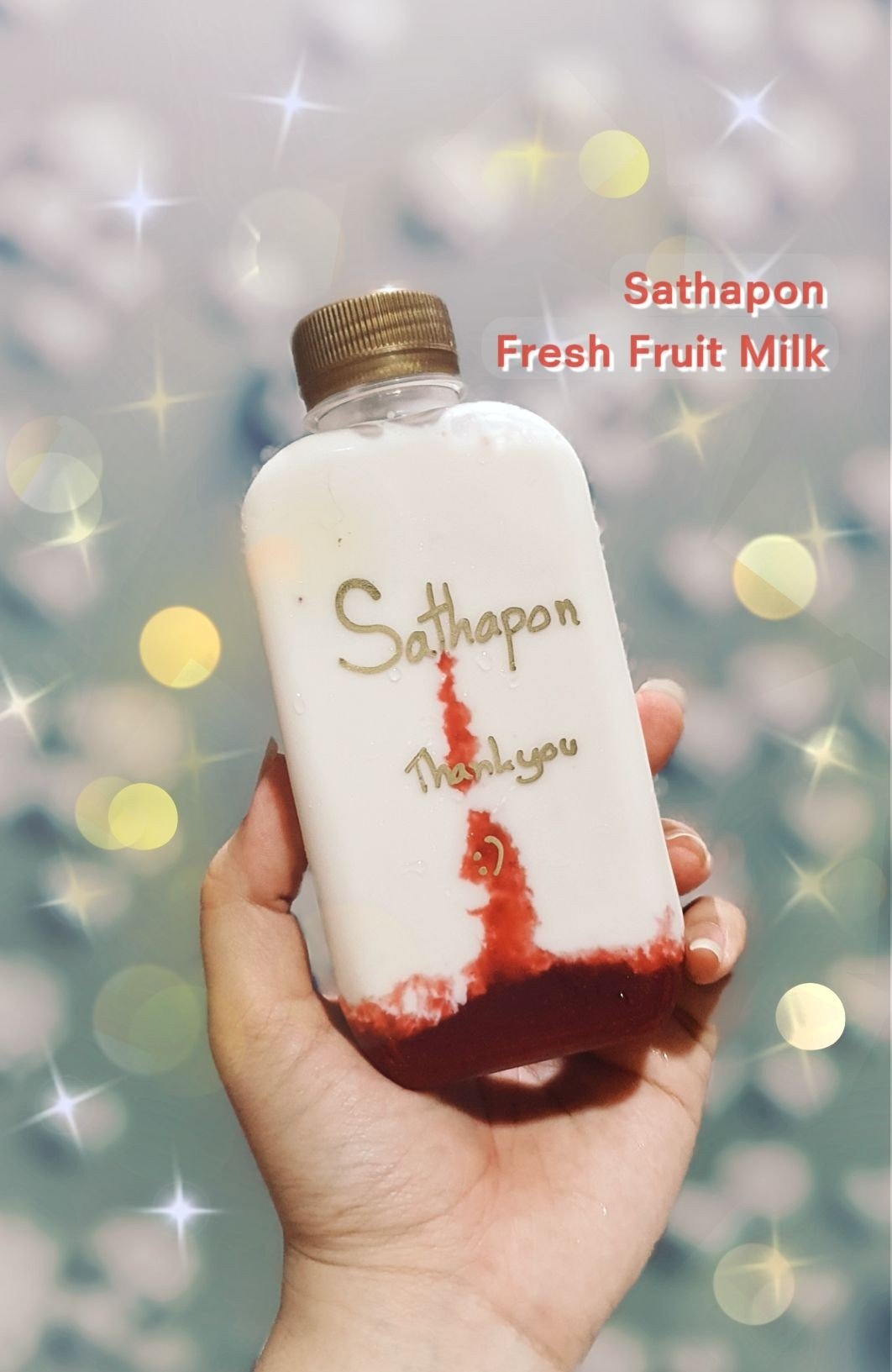 Fresh Fruit Milks • image ร้าน TWENTY GRAMS. HOMEMADE CAFE ไอลีฟทาวน์