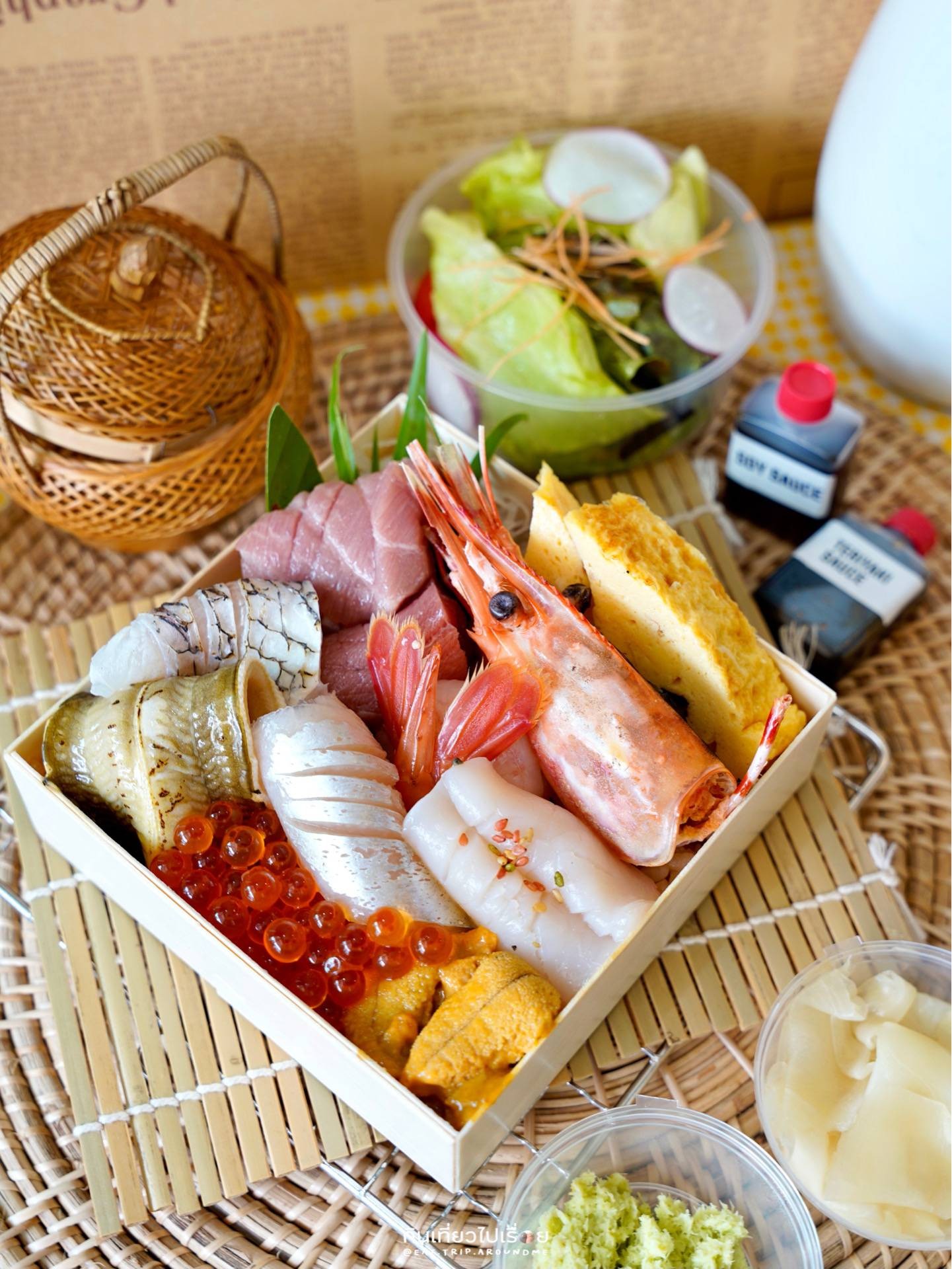 JYO Chirashi Set ร้าน OJI Omakase Amanta Hotel & Residence Sathon - Wongnai