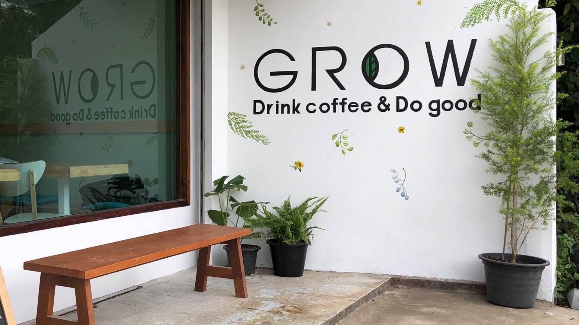 ร้าน Grow Cafe สาขา Cafe, ทรายมูล | รีวิวร้านอาหาร