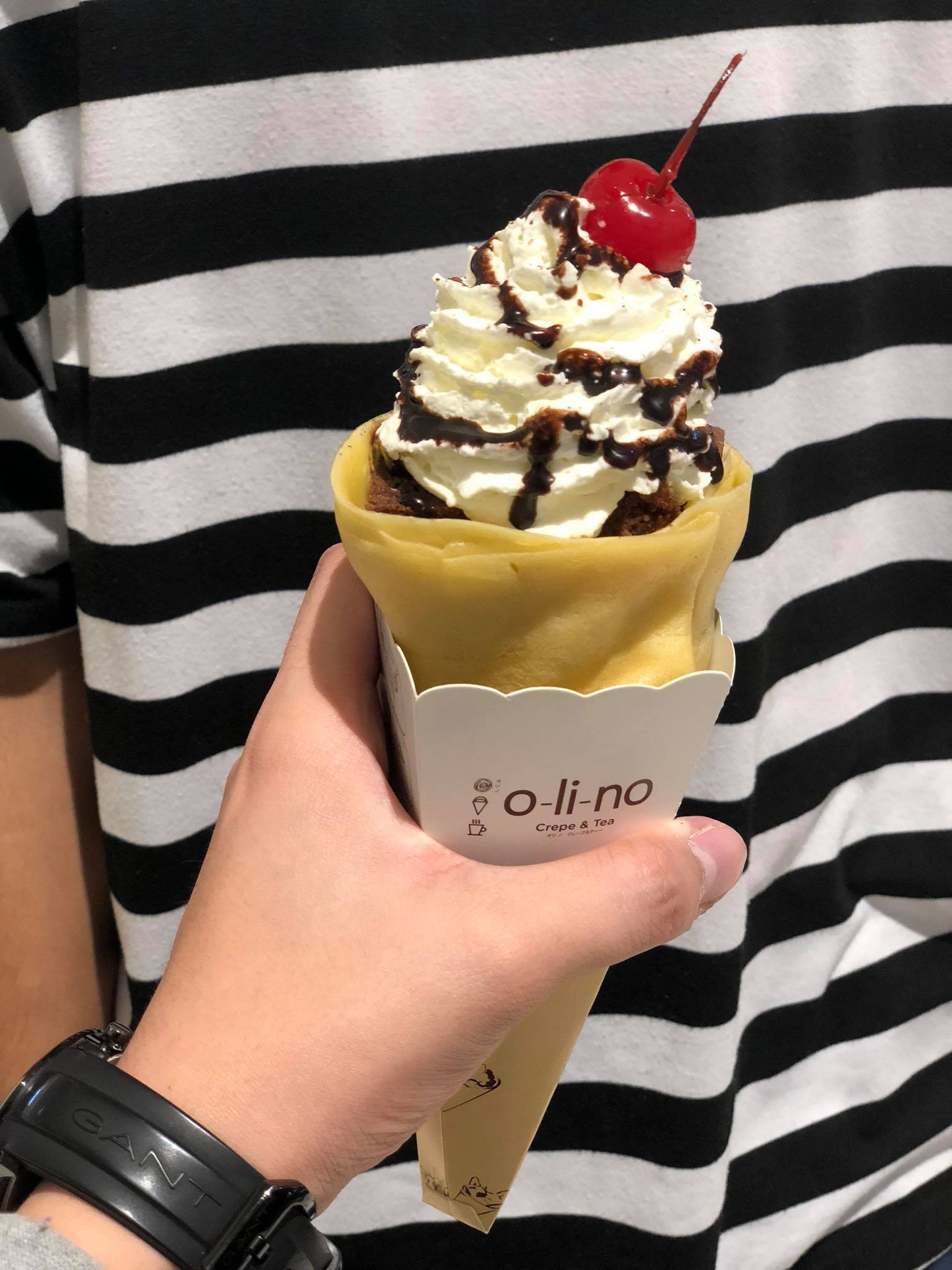 รีวิว Olino Crepe & Tea I’m Chinatown - เหมาะกับมาทานกับแฟน
