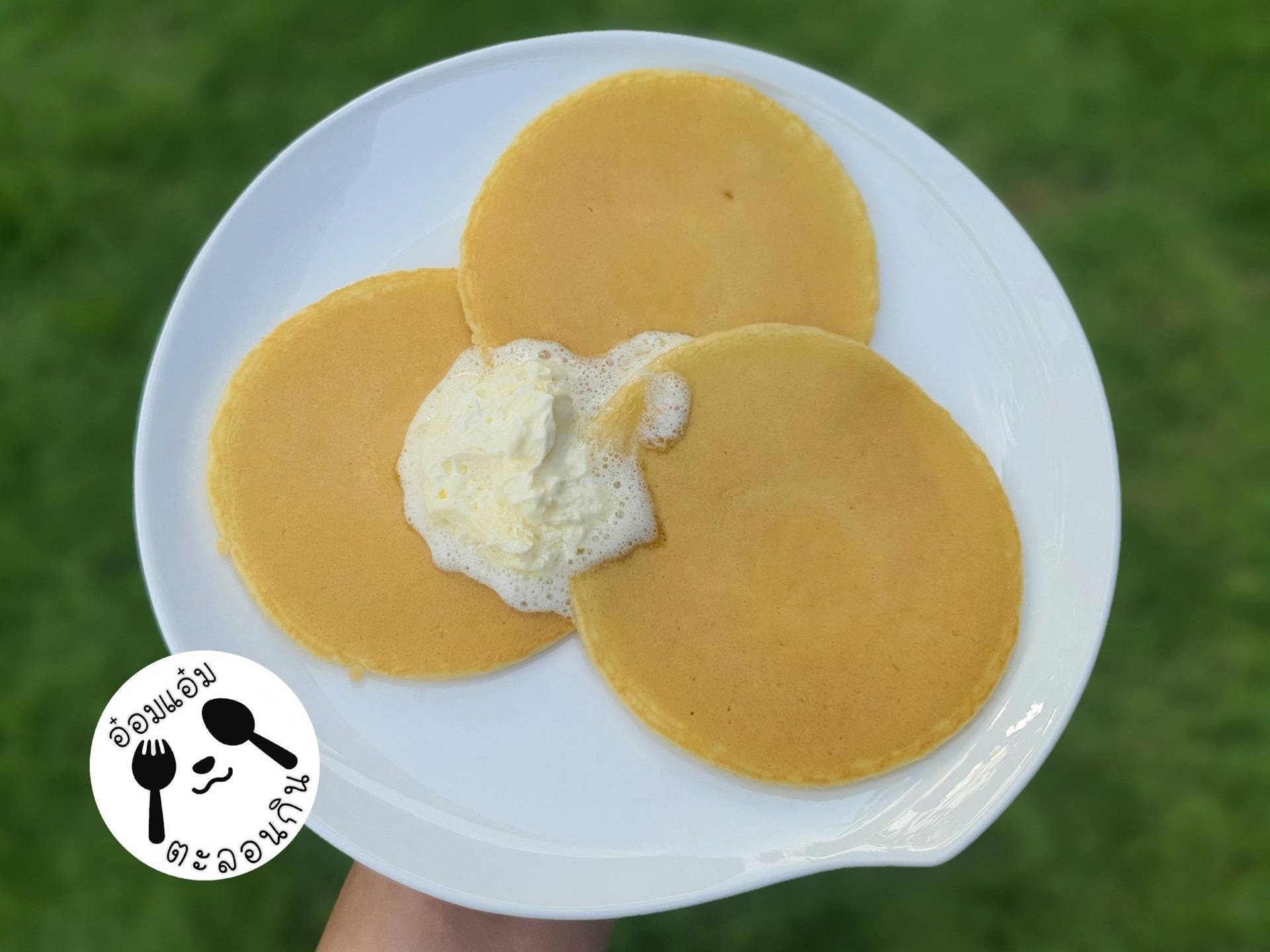 Signature Pancake ร้าน Little Home Bakery วรจักร