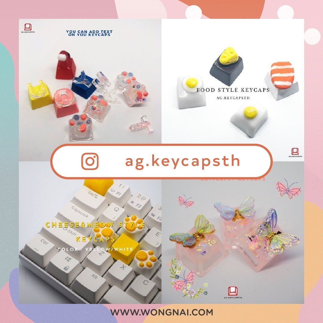แจกพิกัด ! 10 ไอเดีย Keycaps แต่งคีย์บอร์ดสุดชิค เห็นแล้วปังจนอยากใช้