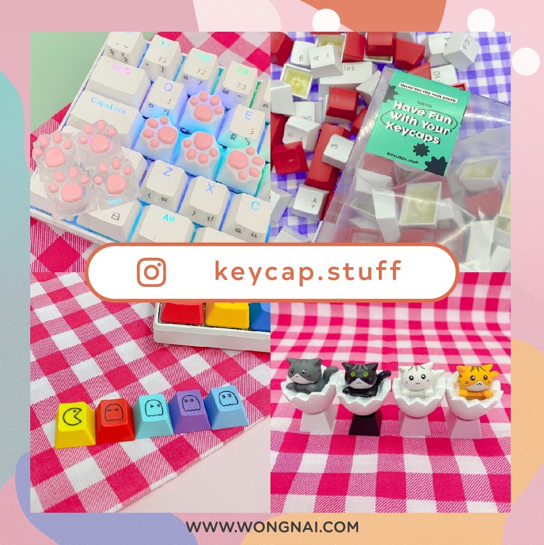 แจกพิกัด ! 10 ไอเดีย Keycaps แต่งคีย์บอร์ดสุดชิค เห็นแล้วปังจนอยากใช้