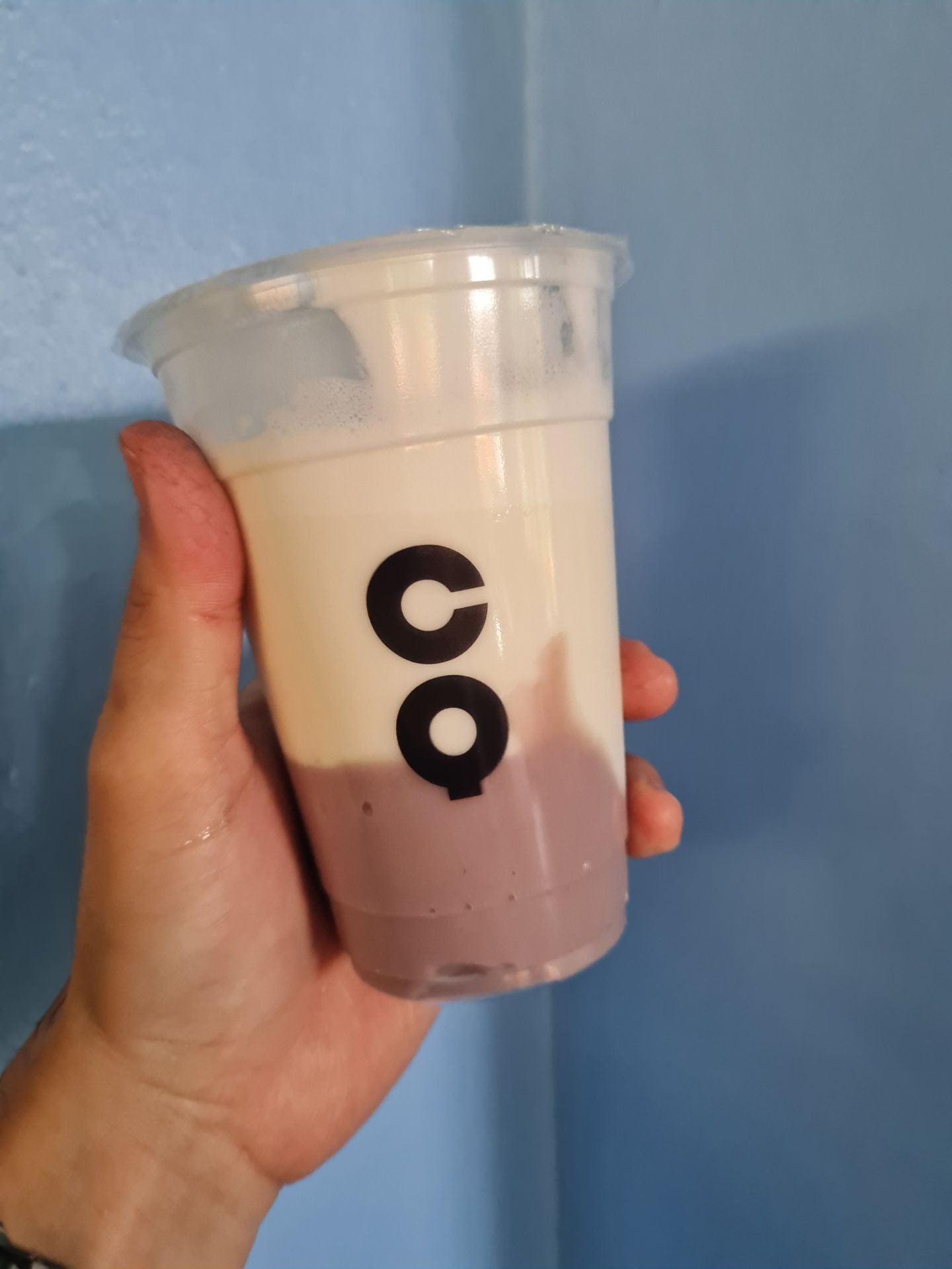 โคตรเผือก นมสด ร้าน CHUQ TEA สุรวงศ์