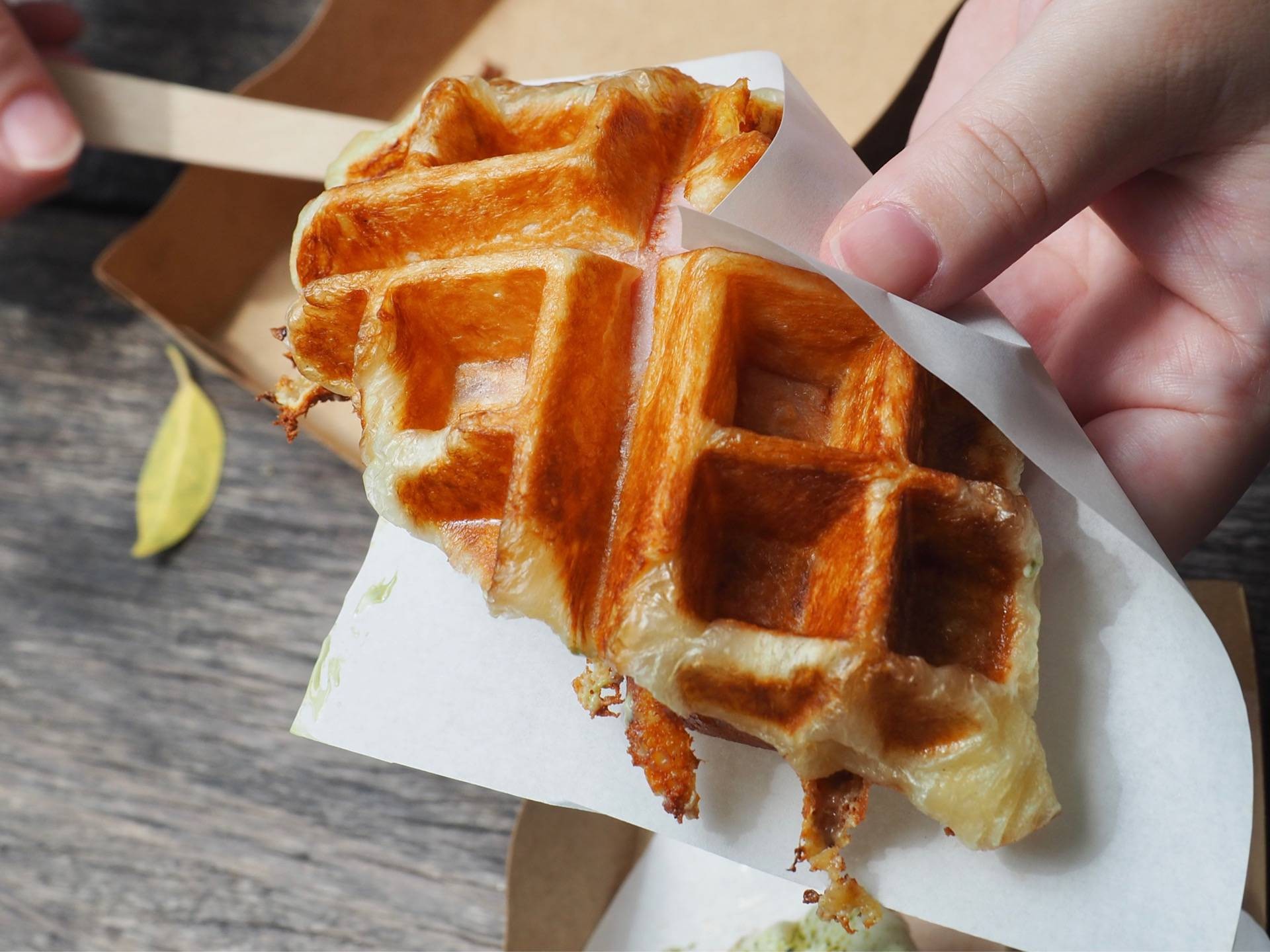 รีวิว Baking Home X SheeVa Cafe - Craffle (ครัวซองต์+วาฟเฟิล) อร่อยดี ...