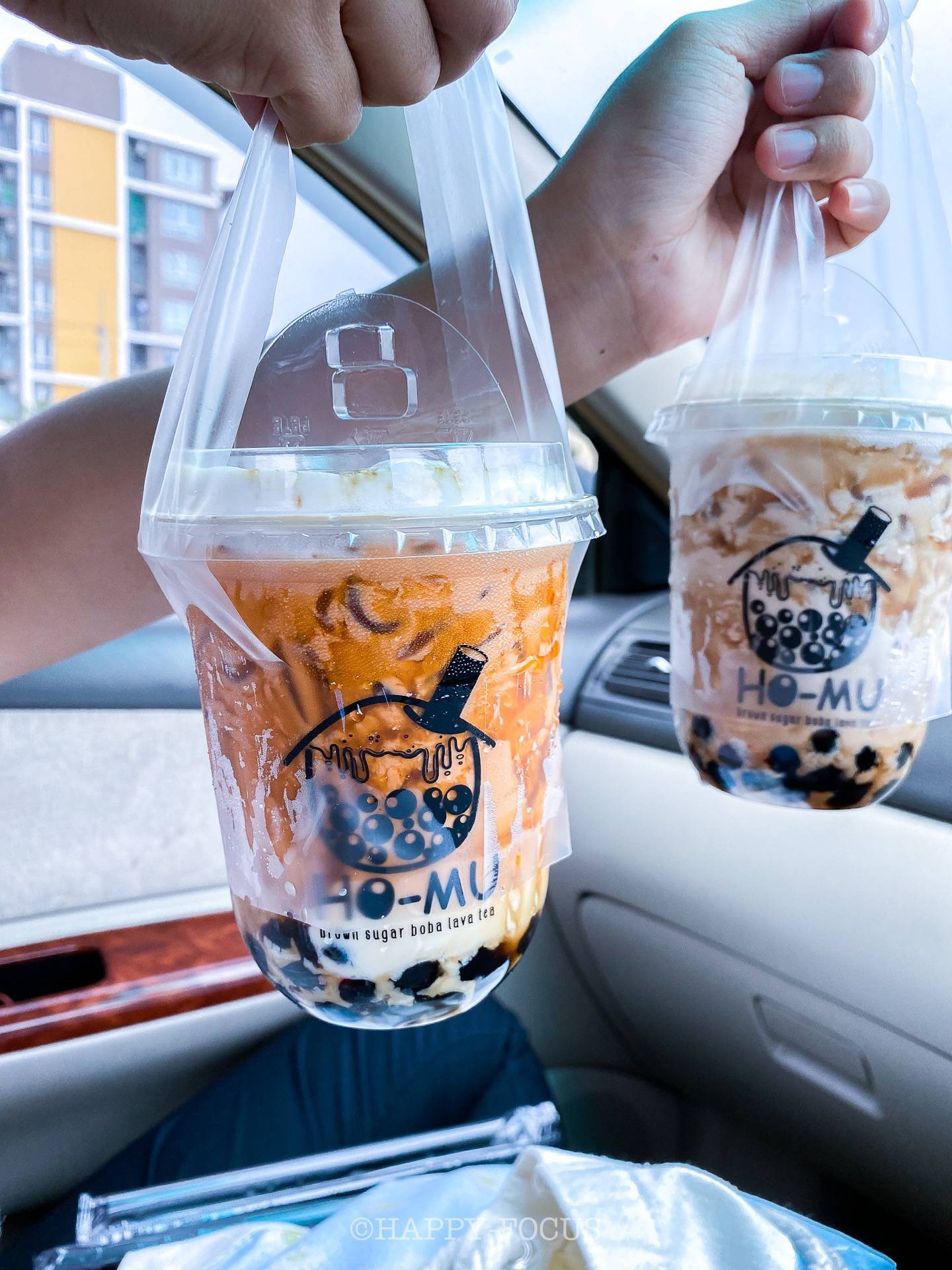รูป HO-MU Brown Sugar Boba Lava Tea main - Wongnai