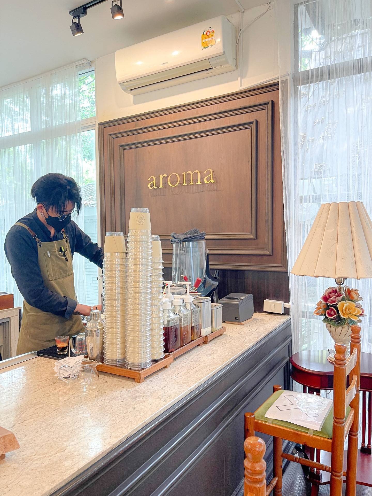 รูป Aroma cafe and eatery