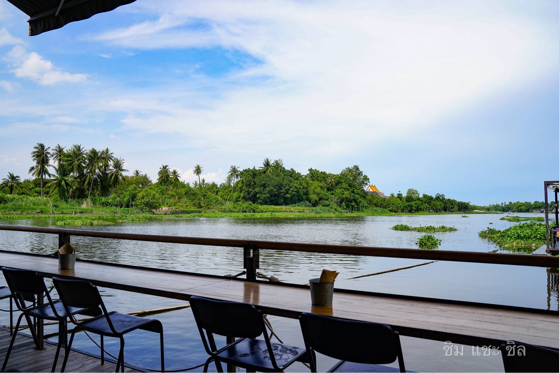 รีวิว RIVA Floating Cafe ปานเทวี ริเวอร์ไซด์ รีสอร์ท แอนด์ สปา - คาเฟ่ ...