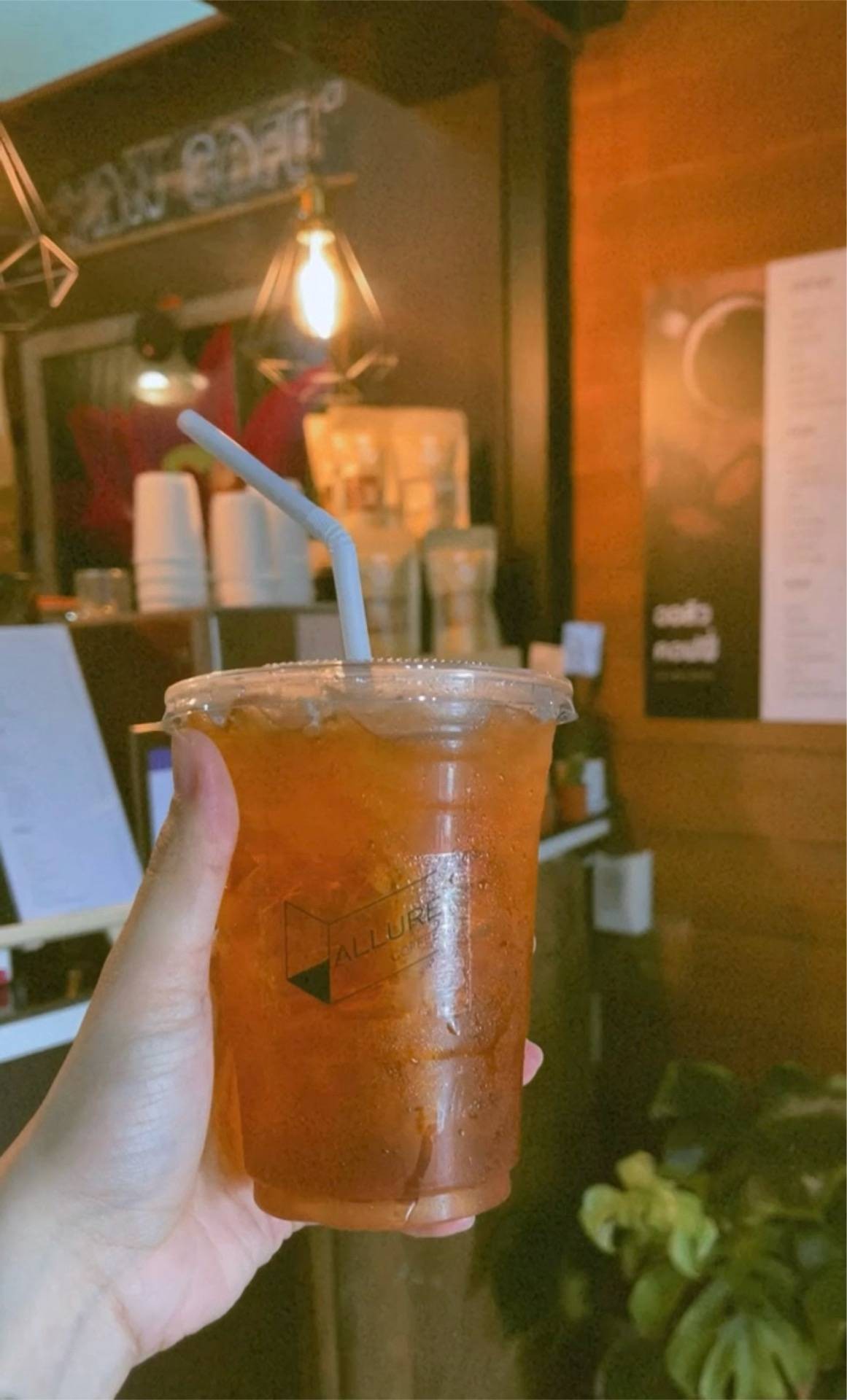 รีวิว Allure coffee - ชาพีชคือดีมากๆ