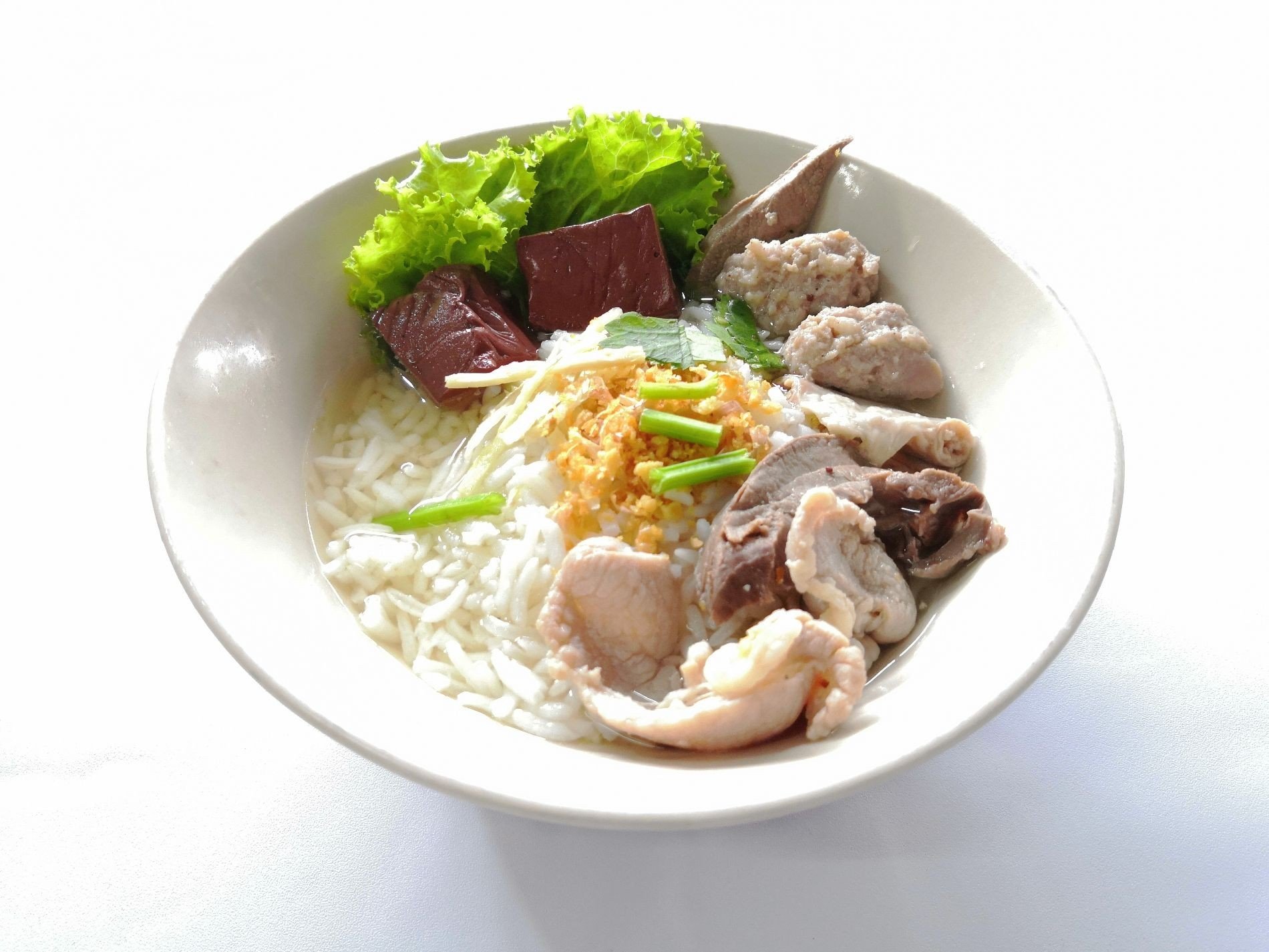 ข้าวต้มน้ำ ต้มเลือดหมู • image ร้าน เฮียตี๋ ต้มเลือดหมู - คู้บอน 42 ...