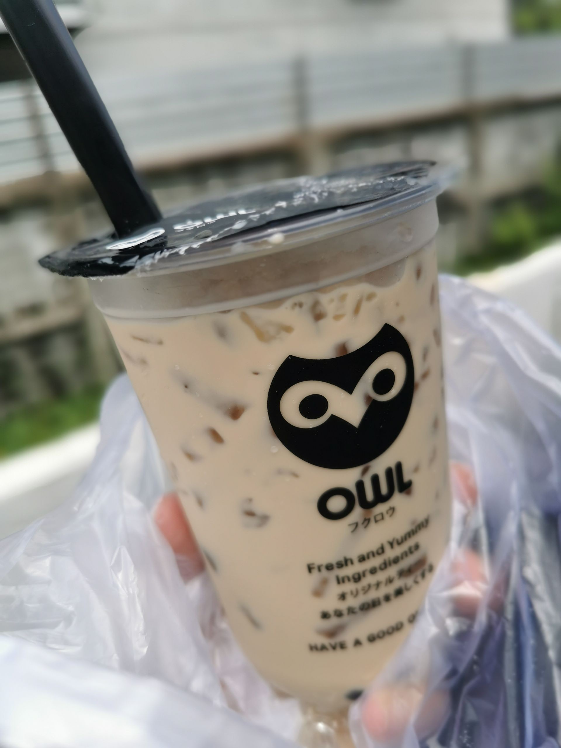 รูป Owl cha ปั๊มบางจาก กัลปพฤกษ์ - Wongnai