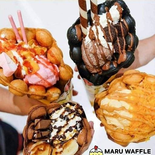 ร้าน วาฟเฟิลฮ่องกง( Maru Waffle) สาขาเกลียวทอง เกลียวทอง | รีวิวร้านอาหาร