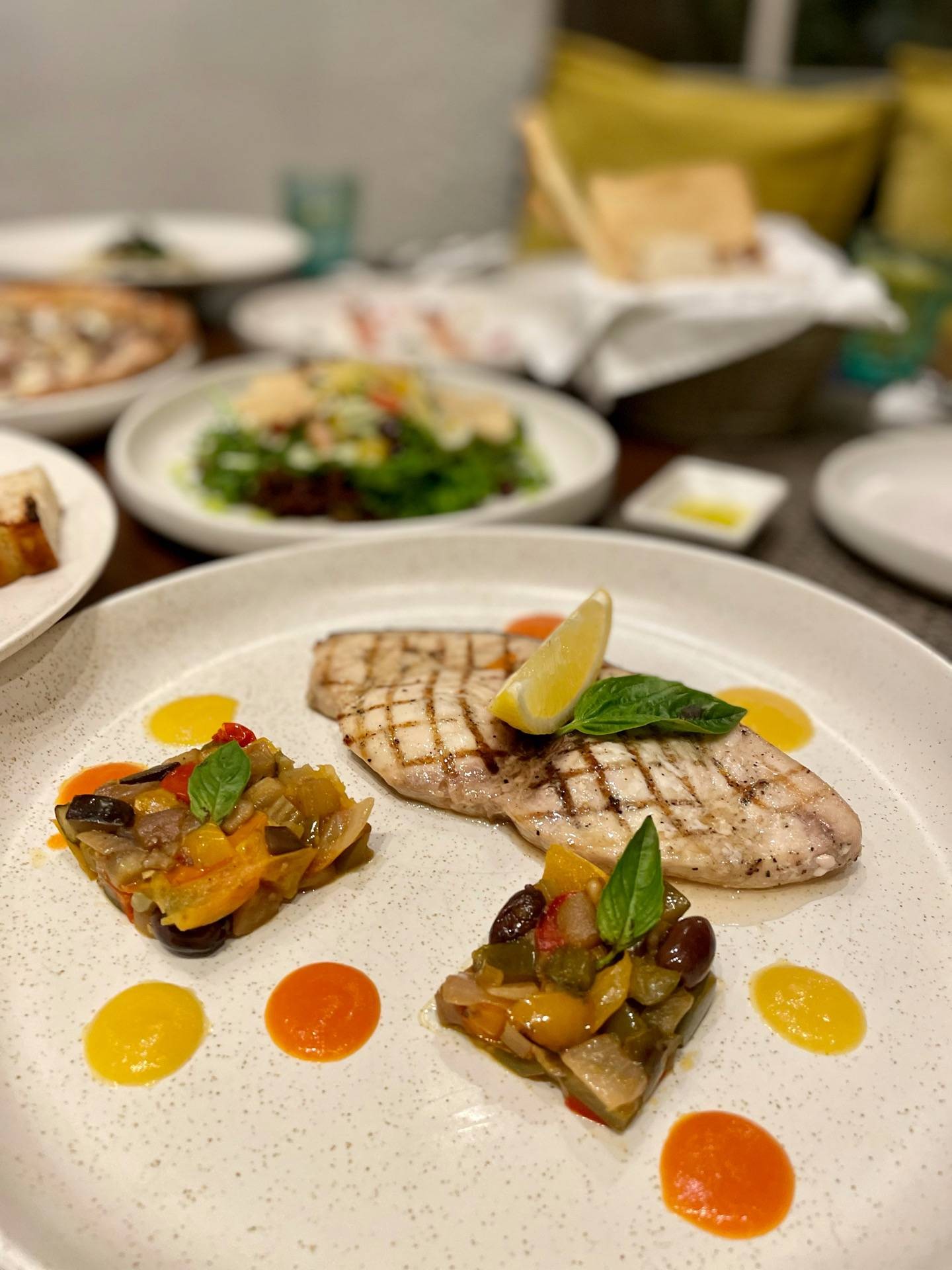 Spada (sword fish) ร้าน Mediterra Restaurant