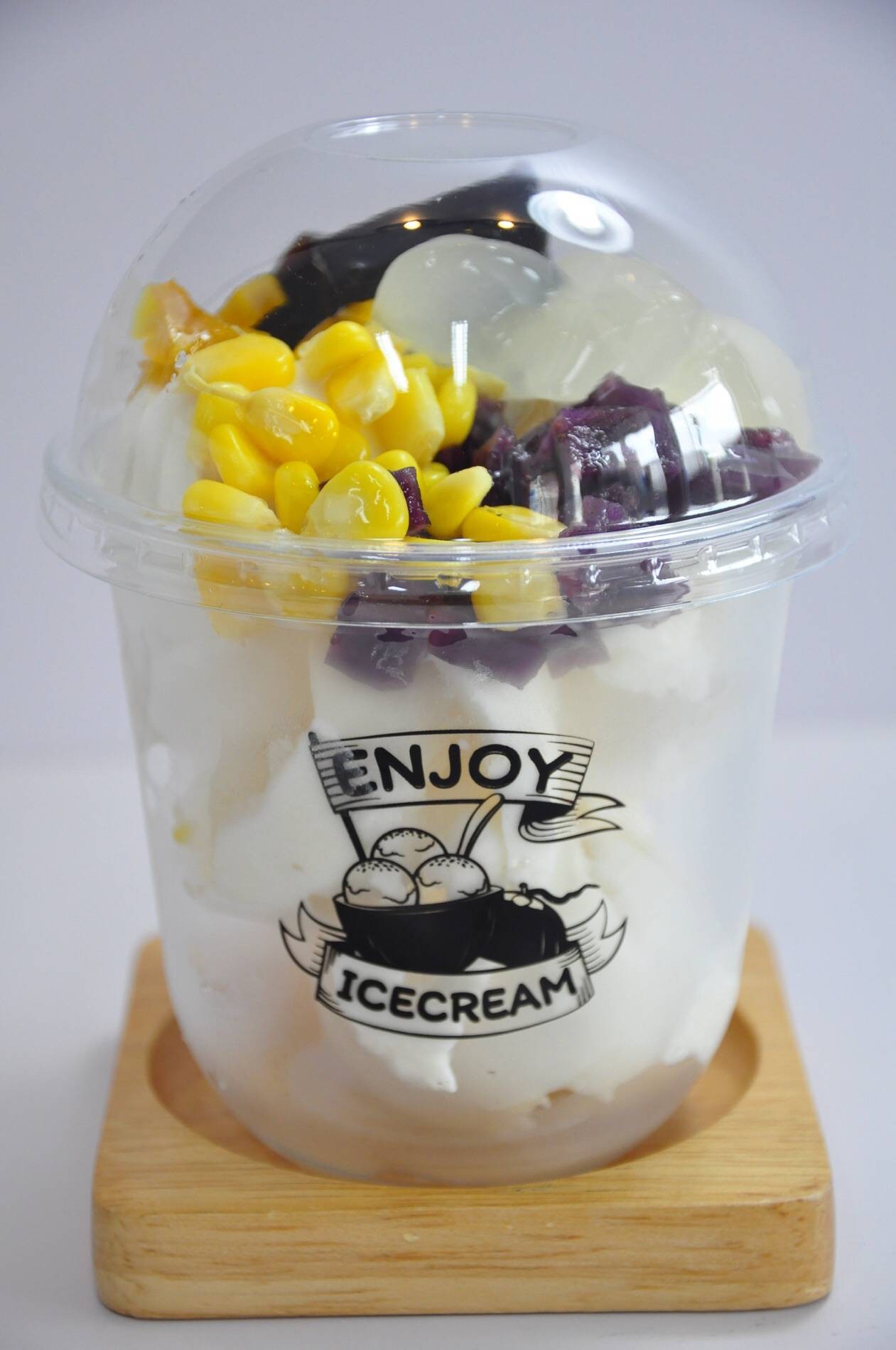 ร้าน Enjoy ice cream & Infinity Coffee ตลาดแบล็คมาร์เก็ต | รีวิวร้านอาหาร
