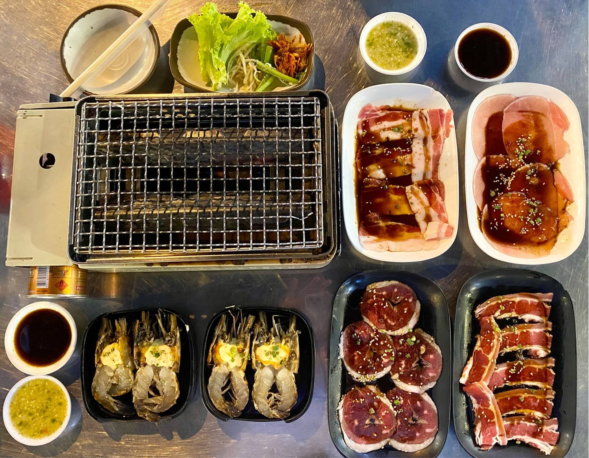 ชุดคอมโบ ร้าน Mr.Grill Yakiniku ศาลายา - Wongnai