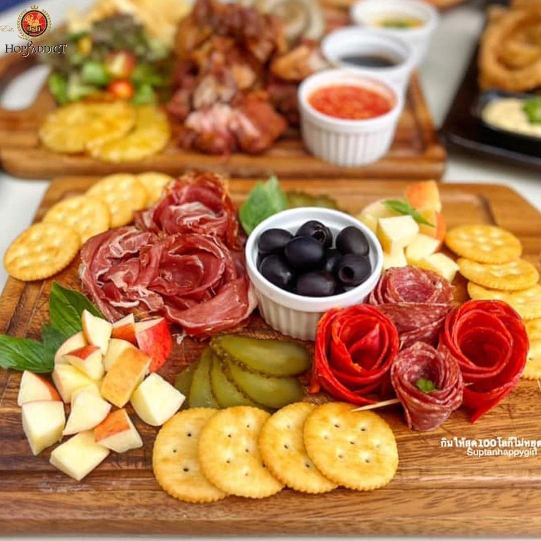 Coldcut พาร์มาแฮม&ซารามี่ • image ร้าน HopfAddict Pluak Daeng