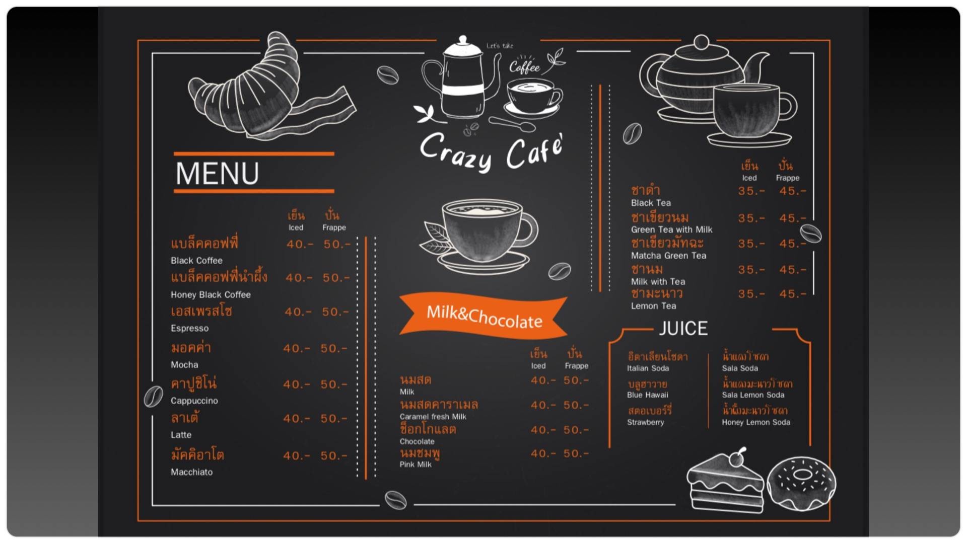 ร้าน Crazy Cafe’ | รีวิวร้านอาหาร