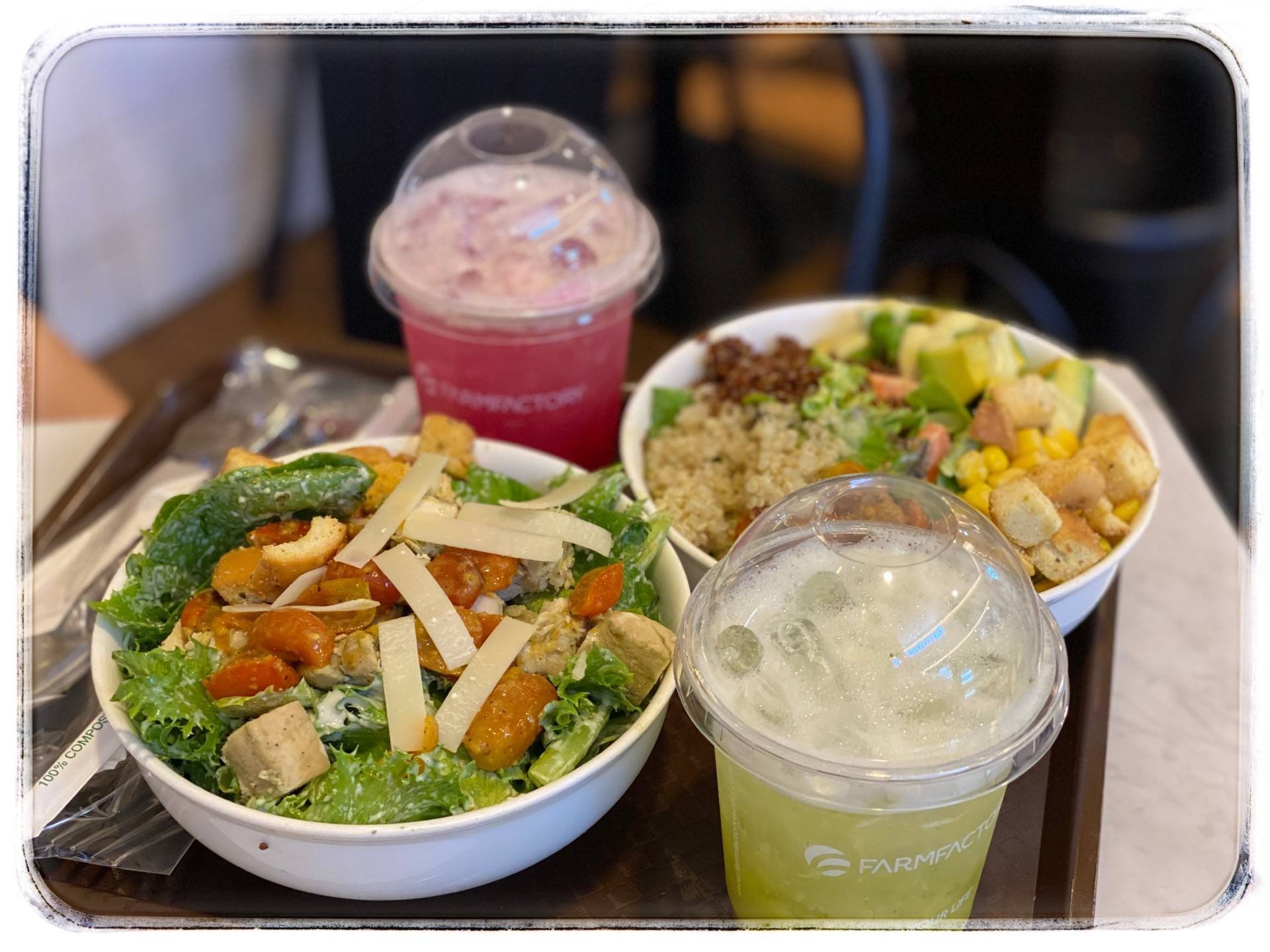 รีวิว Farmfactory Silom Complex - Salad avocado - Wongnai