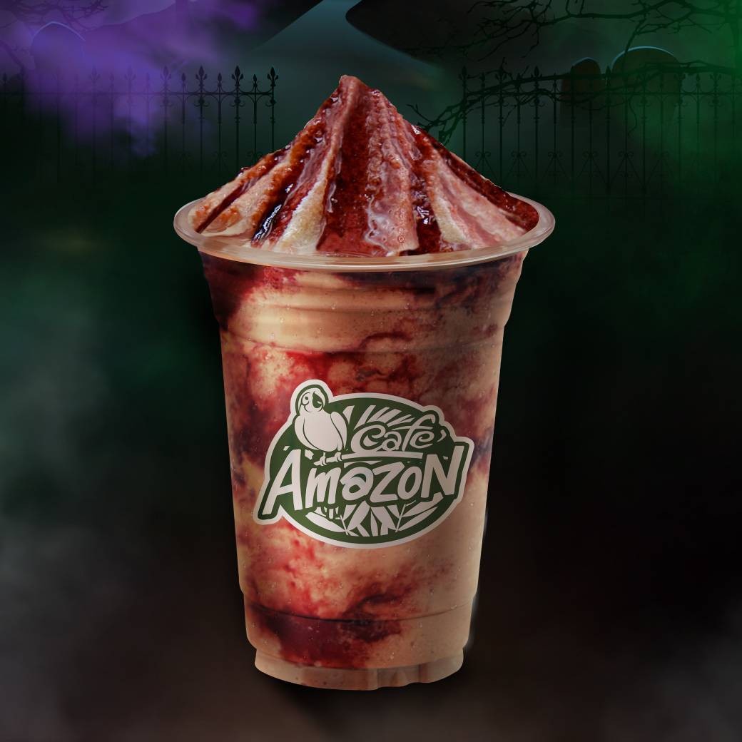 Bloody Berry Chocolate Frappe • Bloody Berry Chocolate Frappe ร้าน Café ...