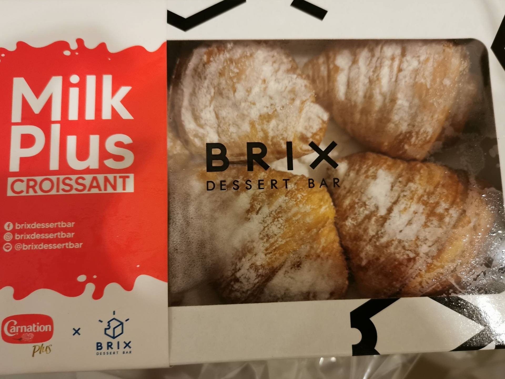 รีวิว BRIX Dessert Bar Icon Siam - ชอบ Milk Plus Croissant