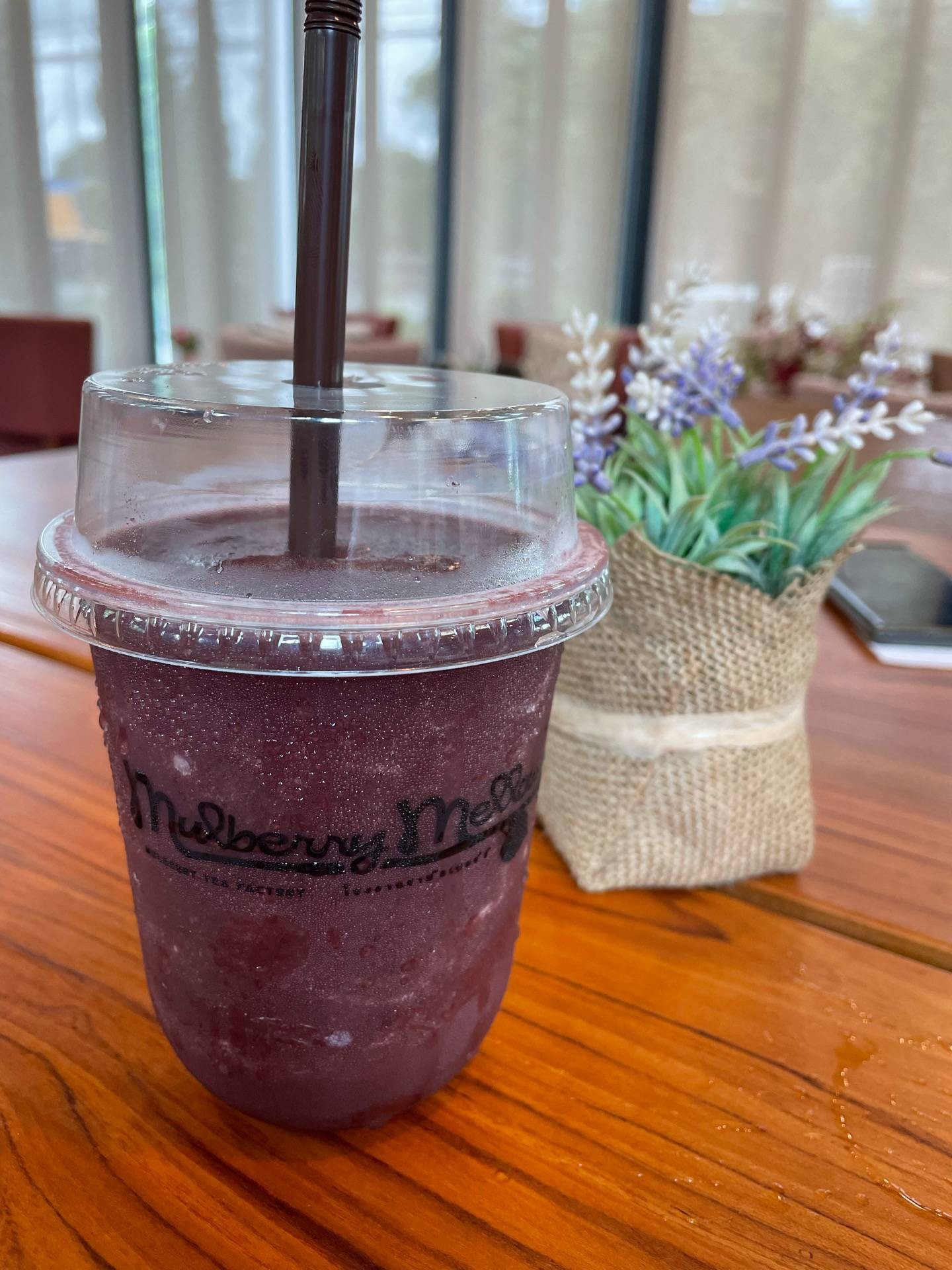 มัลเบอร์รี่สมูทตี้ • มาถึงที่ร้านต้องห้ามพลาดเมนูนี้เลย อร่อยสุดๆใครชอบ ...