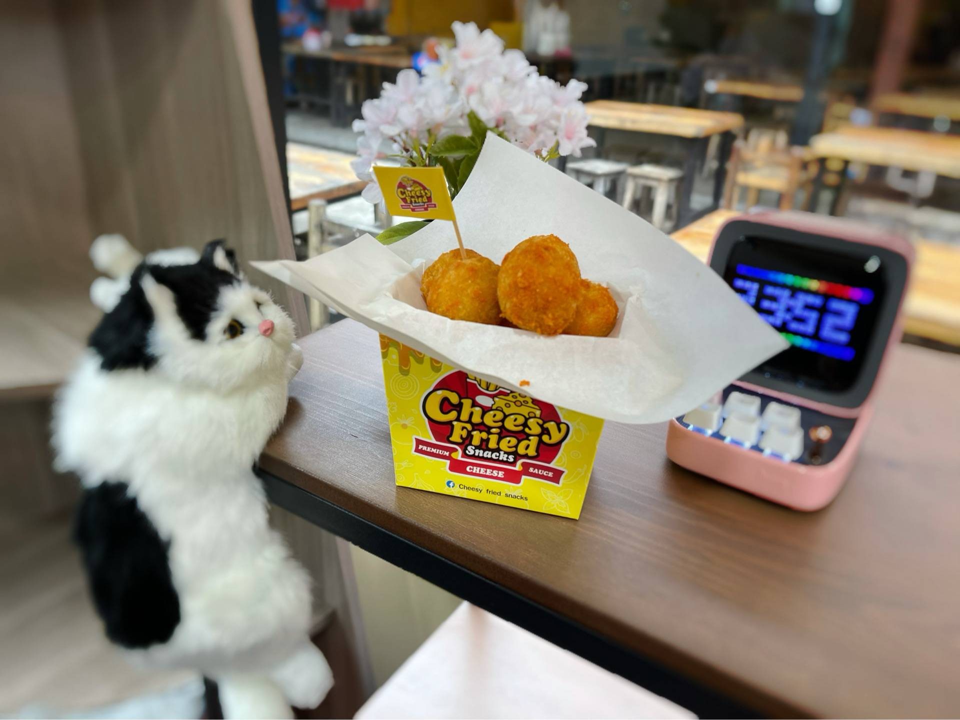 รูป SENCHA & Cheesy Fried snacks - Wongnai