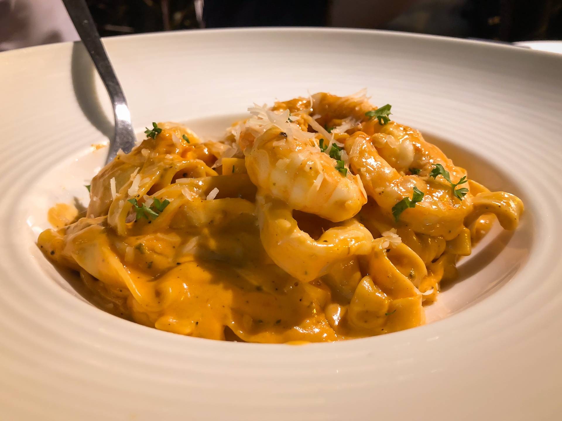 Frutti Di Mare Pasta ร้าน Ranee's Restaurant Khoasan road