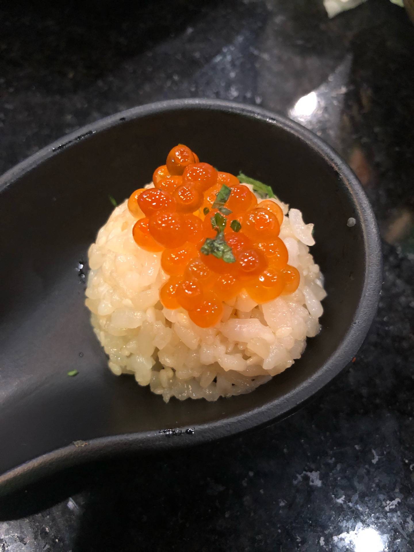 ทรัฟเฟิลไข่ปลาแซลมอน ร้าน Cheese Owl Siam Square One