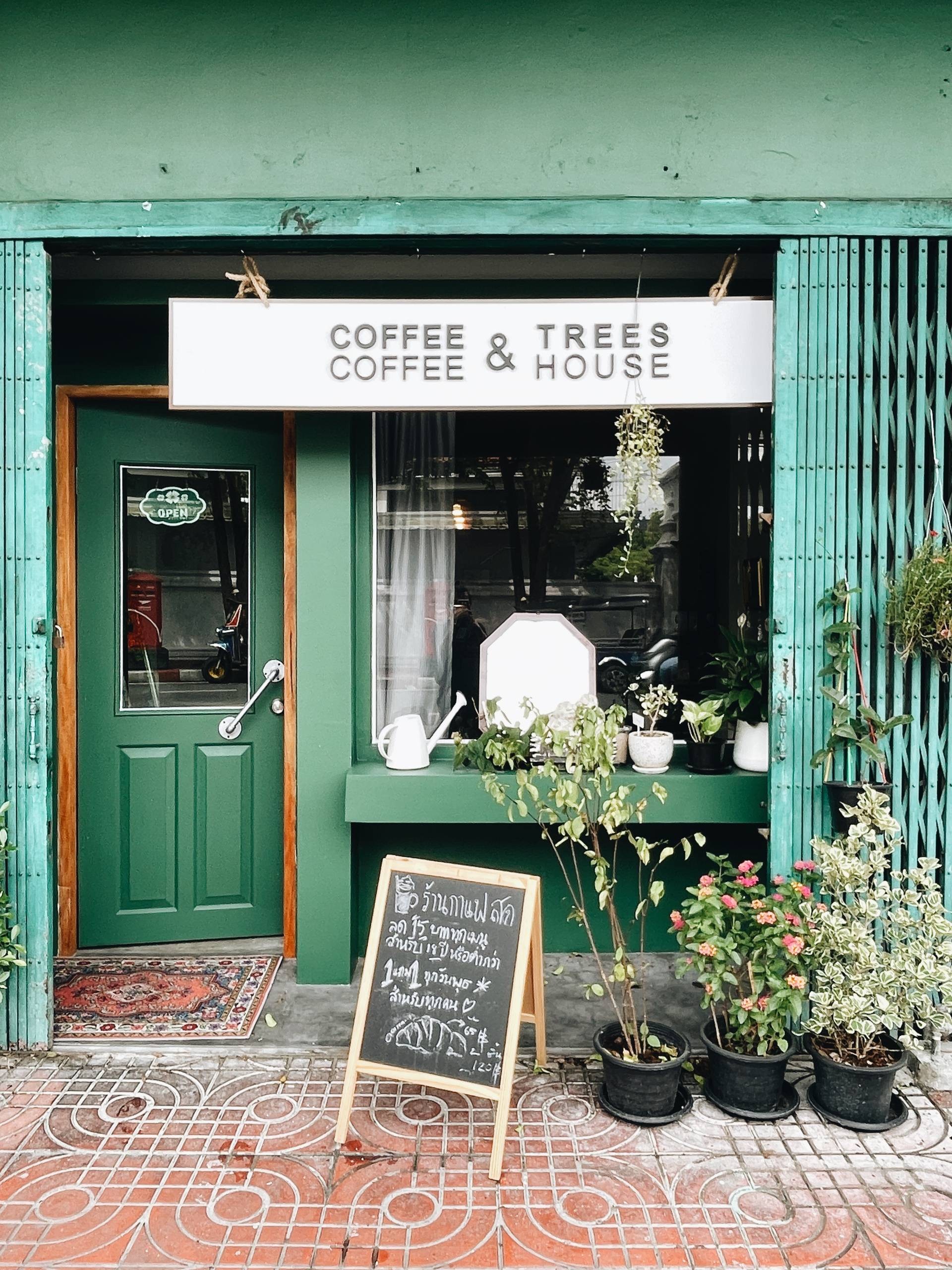 รีวิว Coffee & Trees Coffee House Cafe - Coffee & Trees Coffee House ...