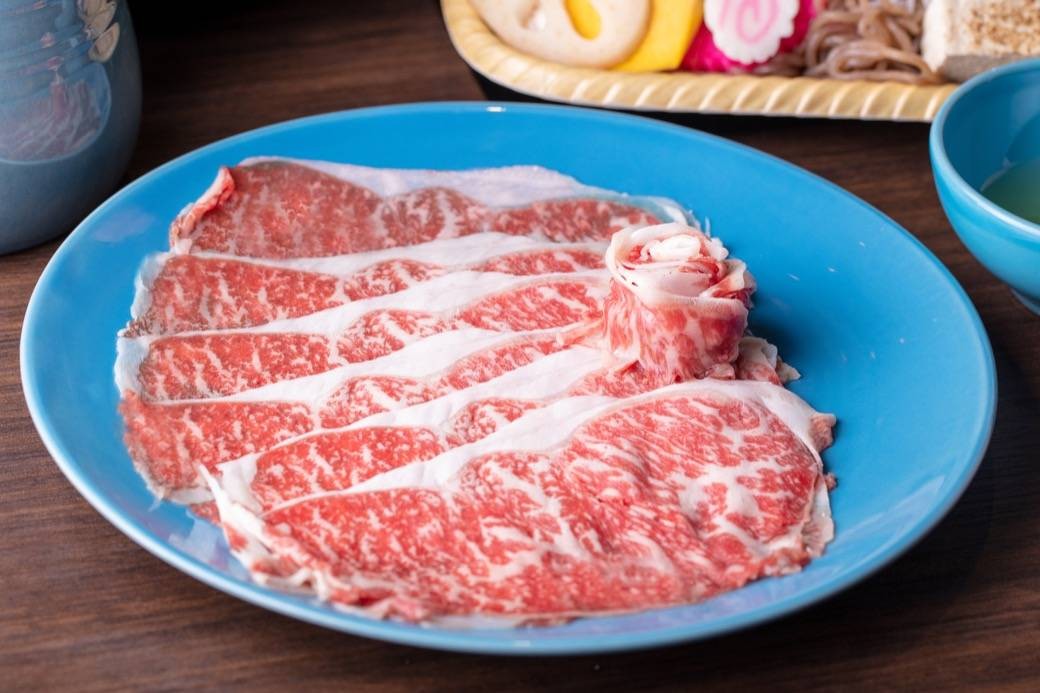 Shabu Kennade wagyu beef (Japanese) set. (ชาบู เนื้อเคนนาเบะ Set) ร้าน ...