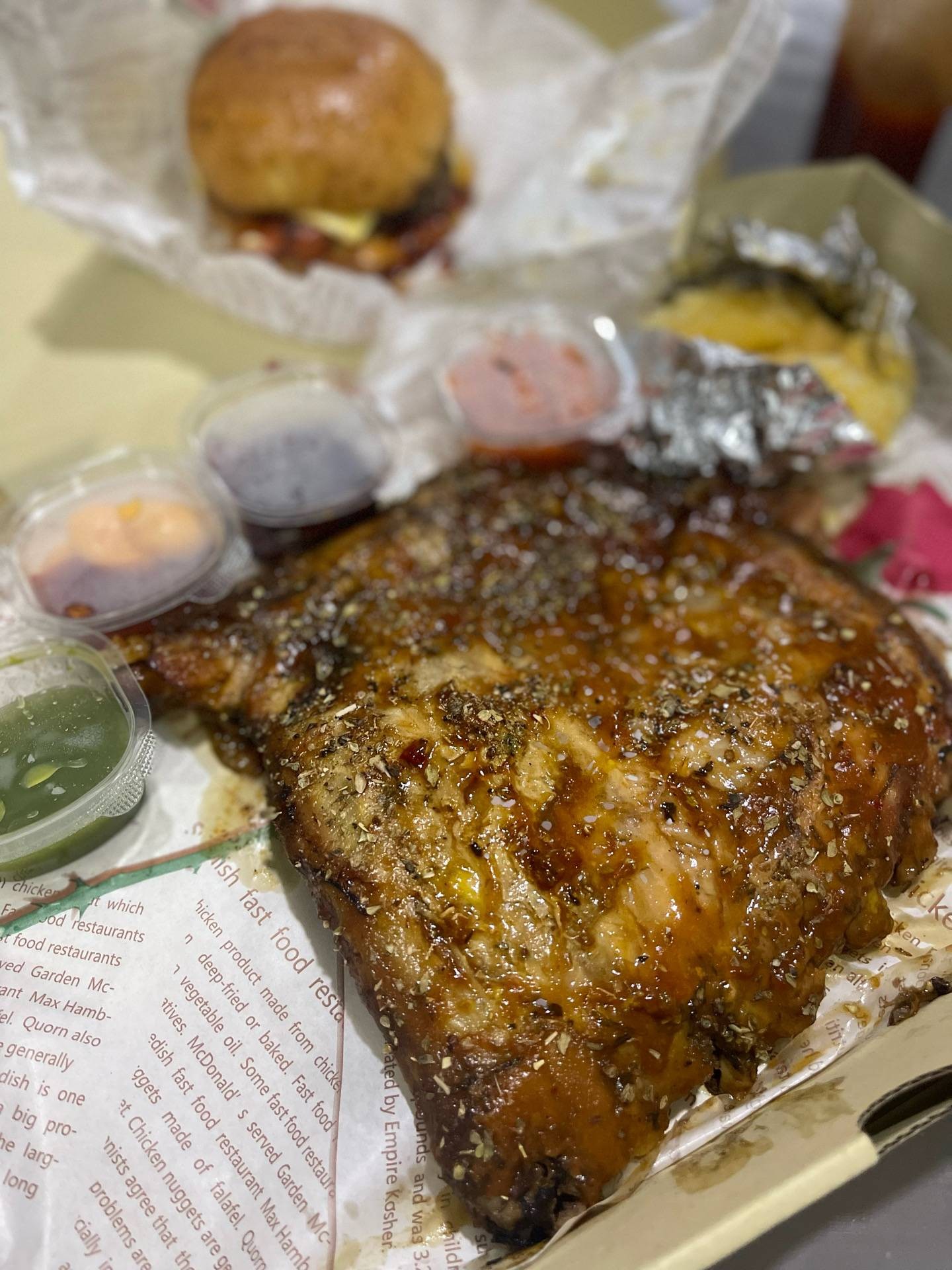 รีวิว SPARERIBS KING/The redneck ribs smoked house (ซี่โครงหมูบ้านรม ...