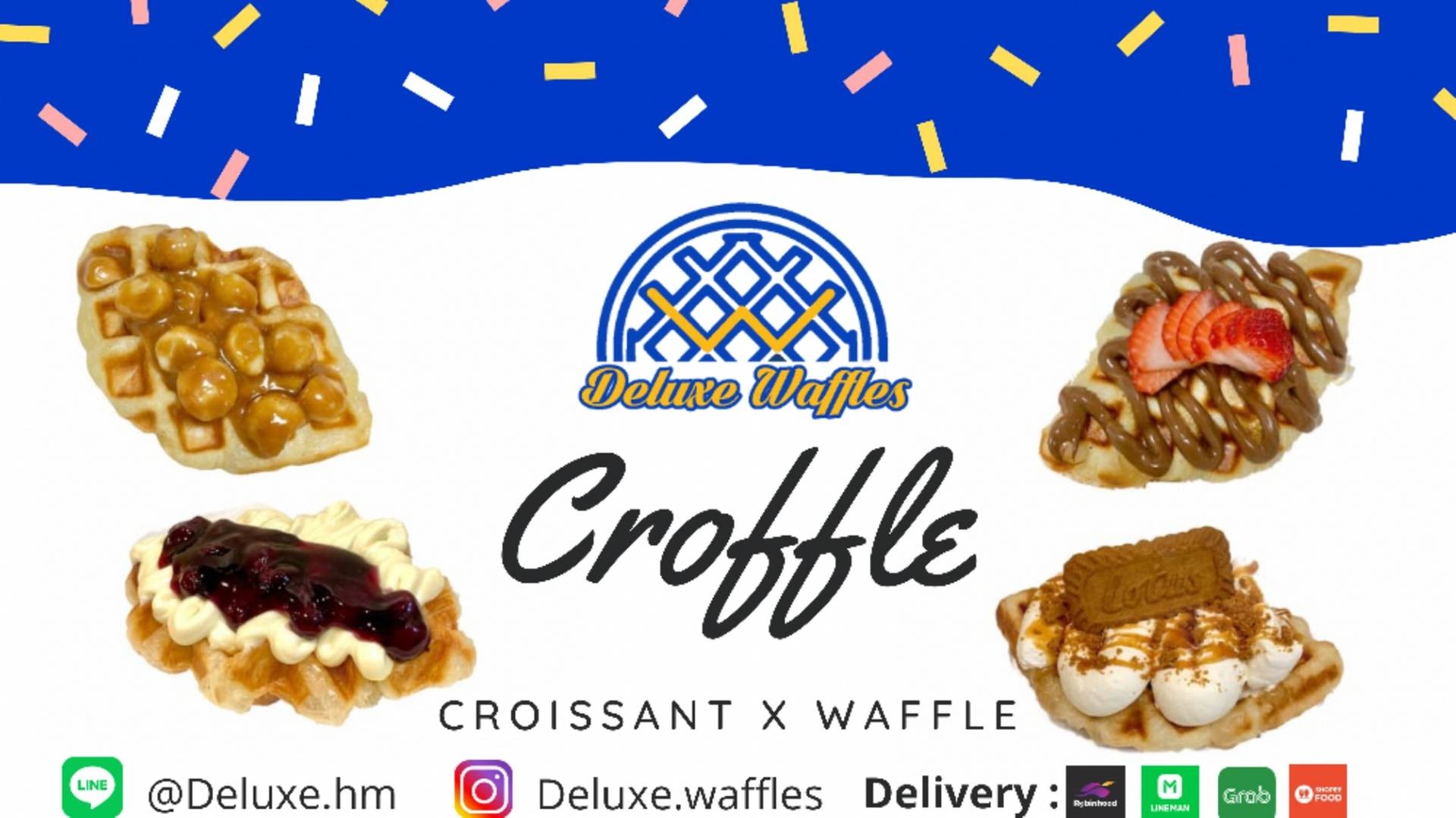 Deluxe waffles สาขา Central Rama2 Central plaza rama2 ชั้น1 Zone tree ...