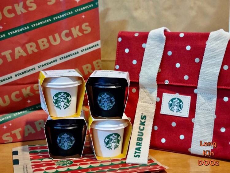 รีวิว Starbucks Station One - 🎄🎄Christmas Cooling Bag with Pudding Set ...