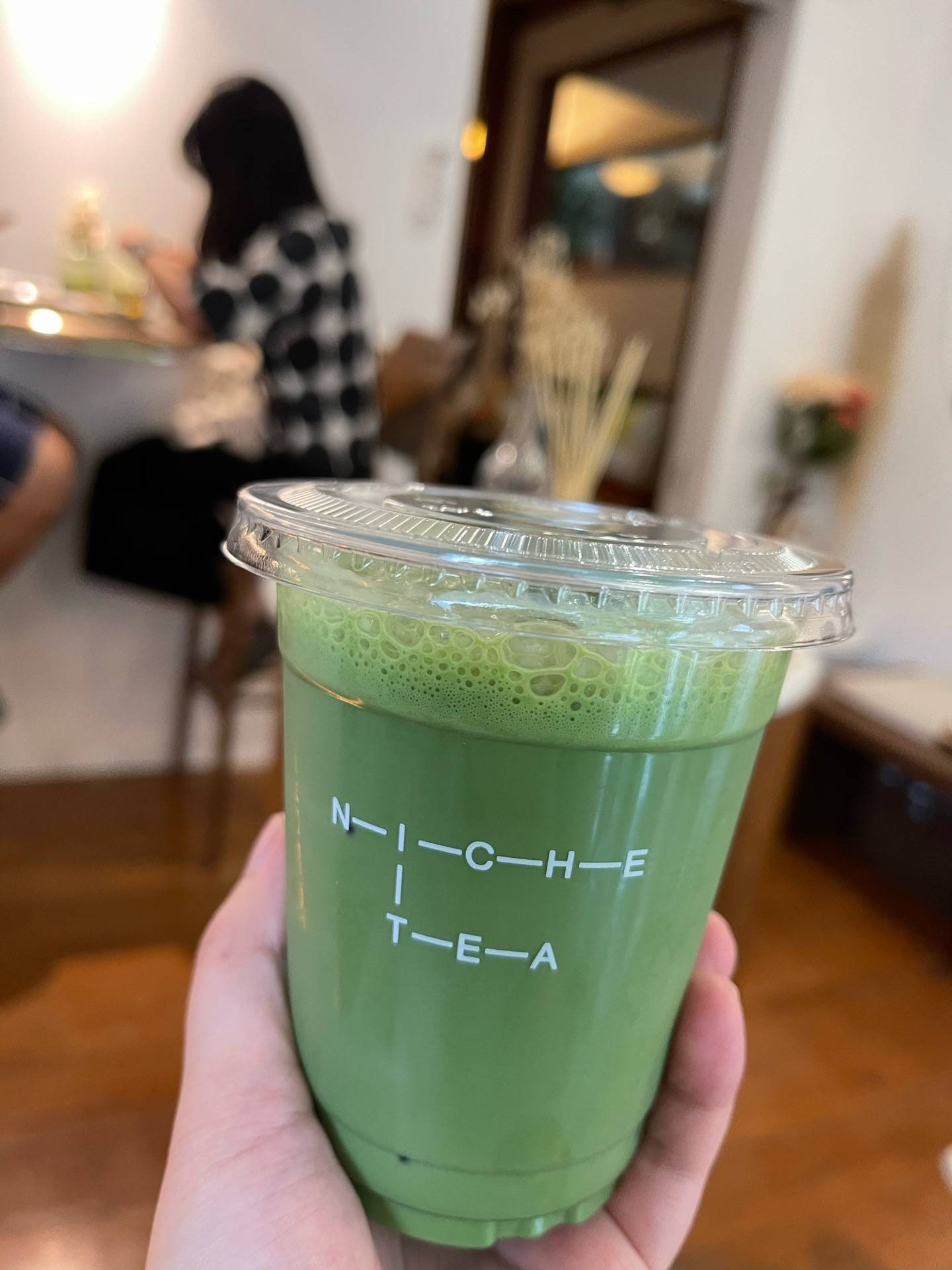 รีวิว Niche Tea - สายชาเขียวห้ามพลาดด💚 ร้านคาเฟ่น่ารัก Niche Tea