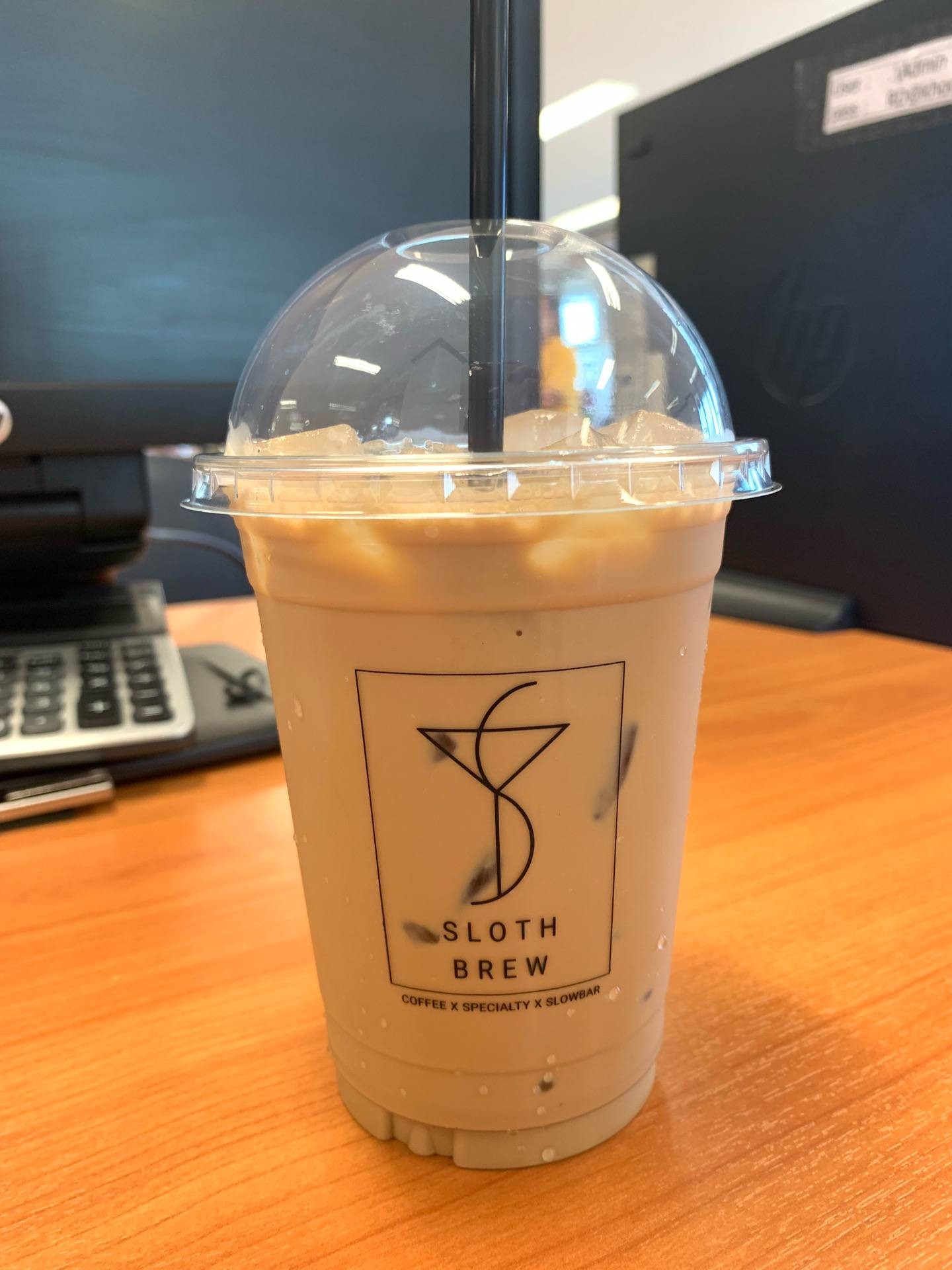 รีวิว SLOTH BREW COFFEE’ (สลอธ บริว คอฟฟี่) + - สั่งครั้งแรกแบบ Delivery เลือกแบบหวานน้อย ใช้ ...