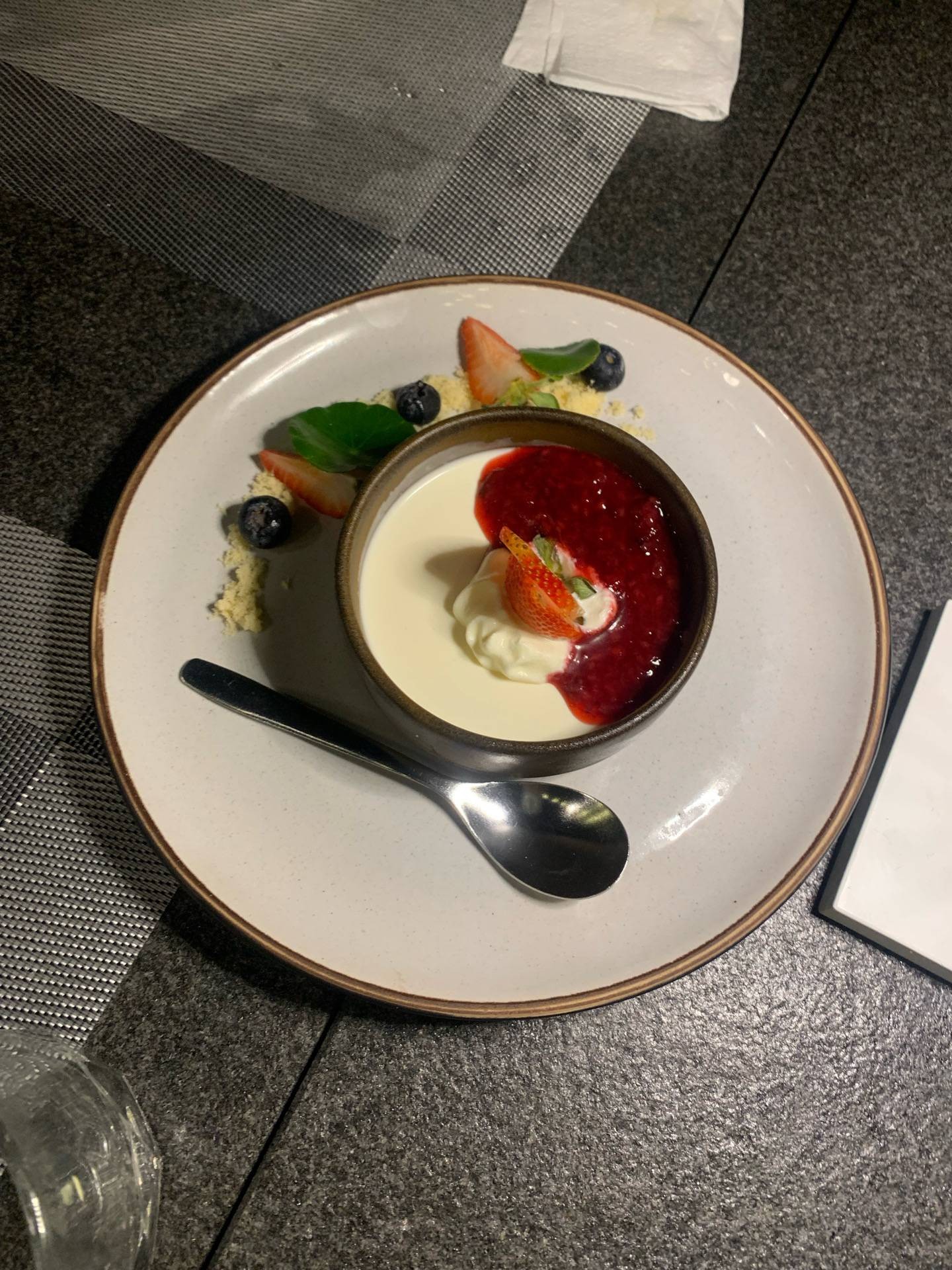 Panna Cotta ร้าน Mekha By SHAN Mekha By SHAN