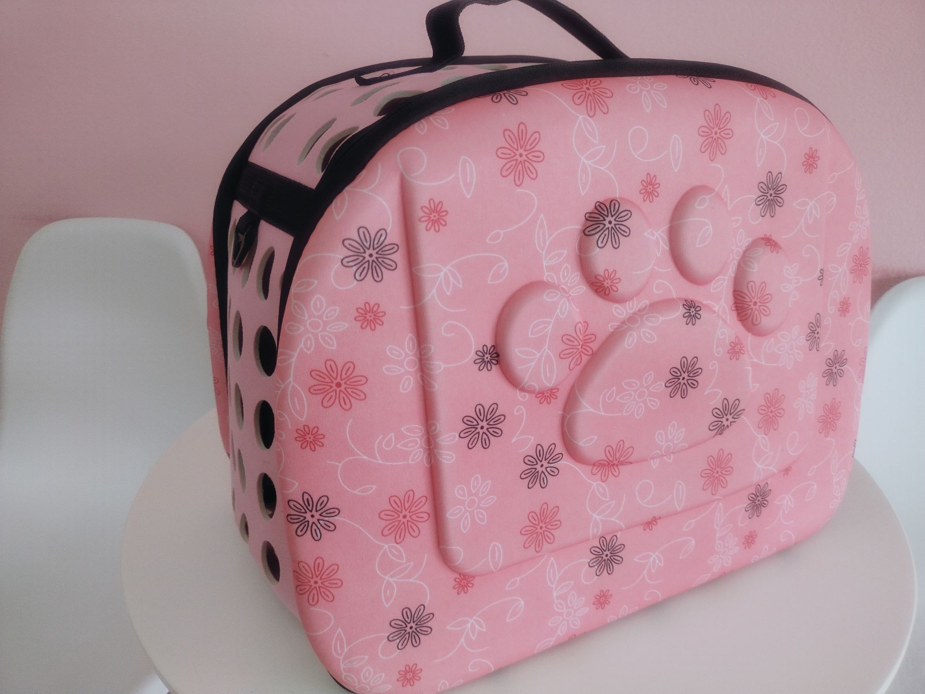 กระเป๋าสัตว์เลี้ยง แบบพกพากลางแจ้ง Breathable • image ร้าน บ้านสุขใจ แพ ...