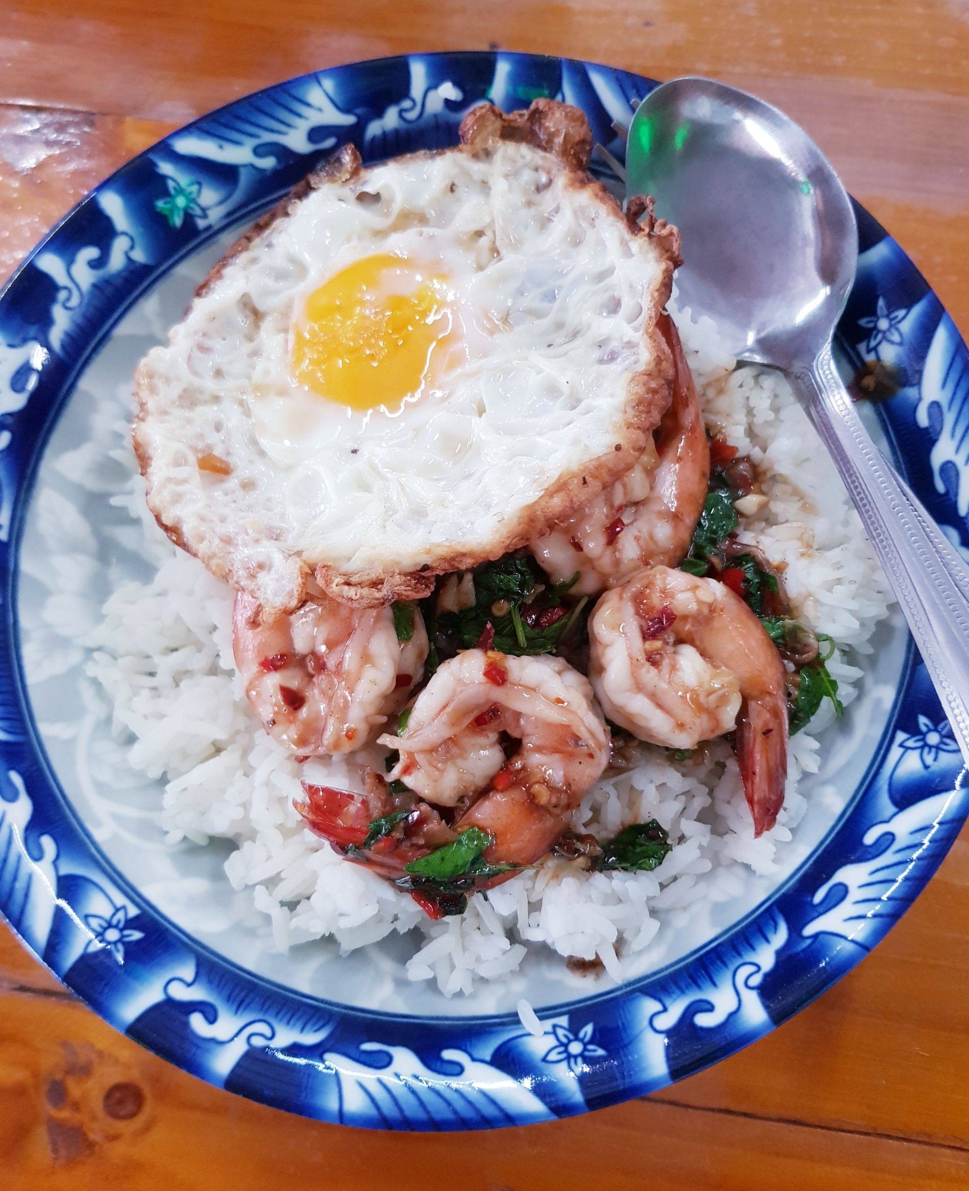 กะเพรากุ้ง ร้าน ร้าน Mhan-หมาน