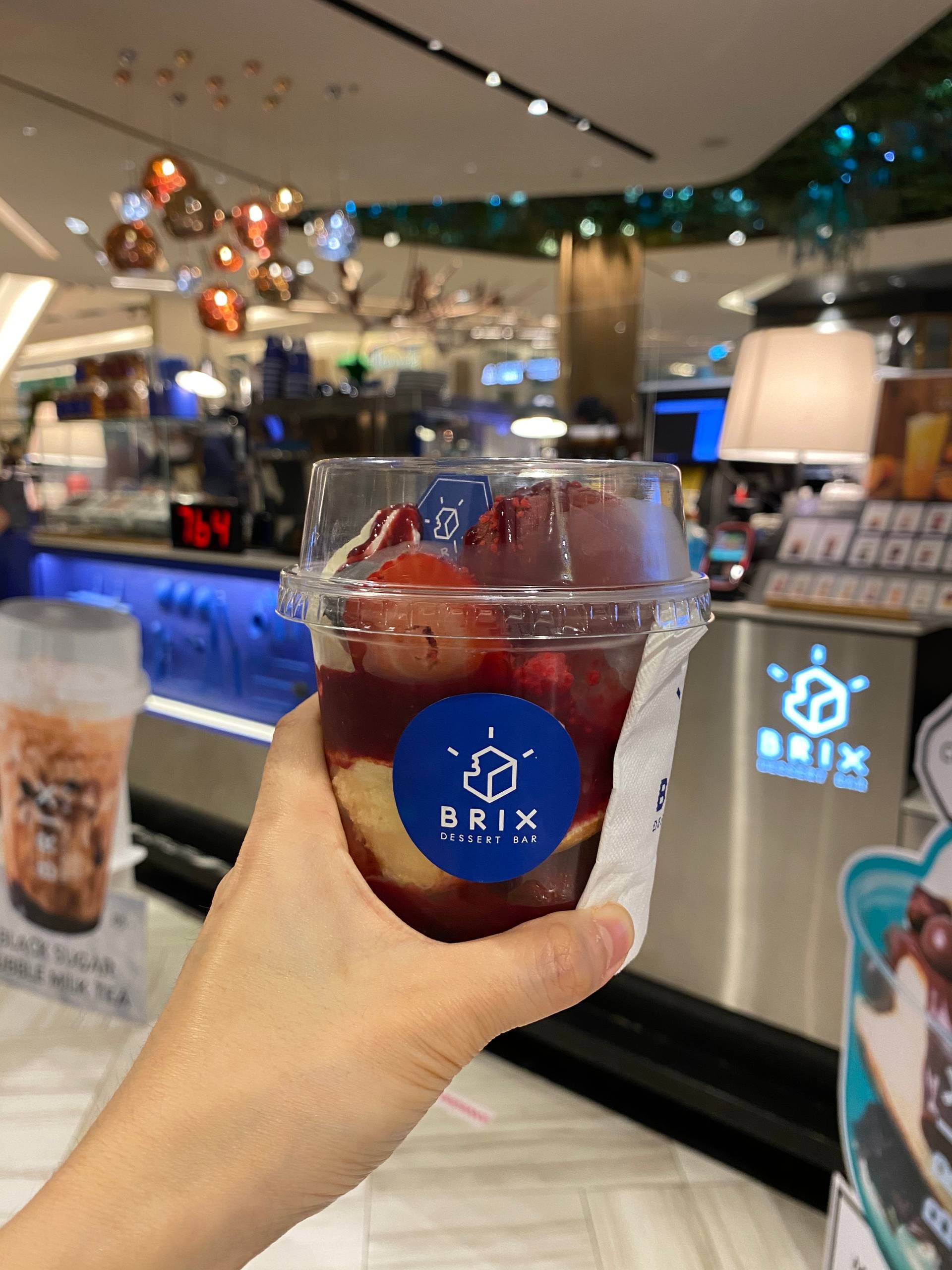 รีวิว BRIX Dessert Bar ชั้น G สยามพารากอน - คาดหวังมากไปหน่อย