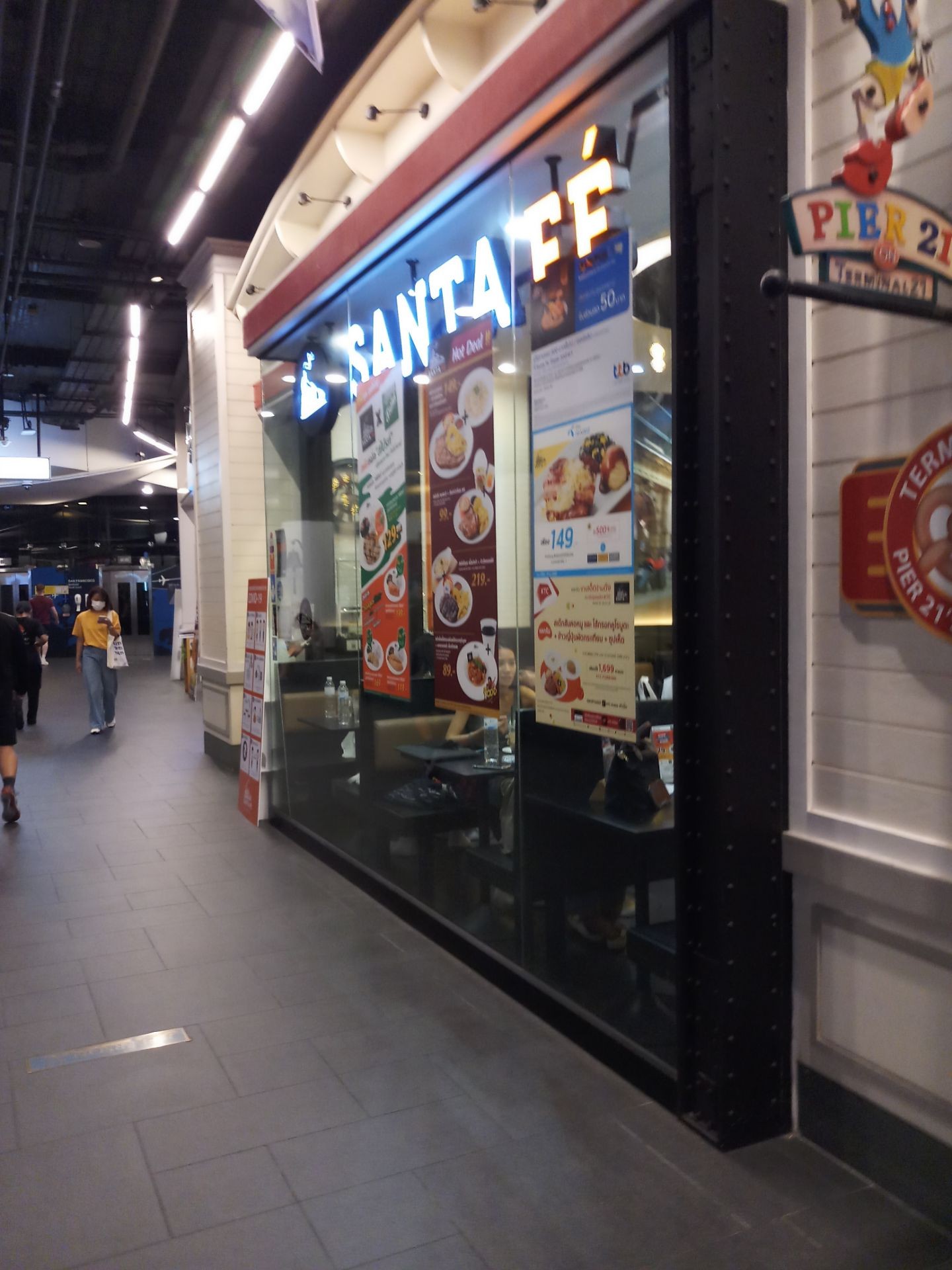 รีวิว Santa Fe' Steak Terminal 21 - สเต็กราคาย่อมเยา รสชาติดี ใน ...