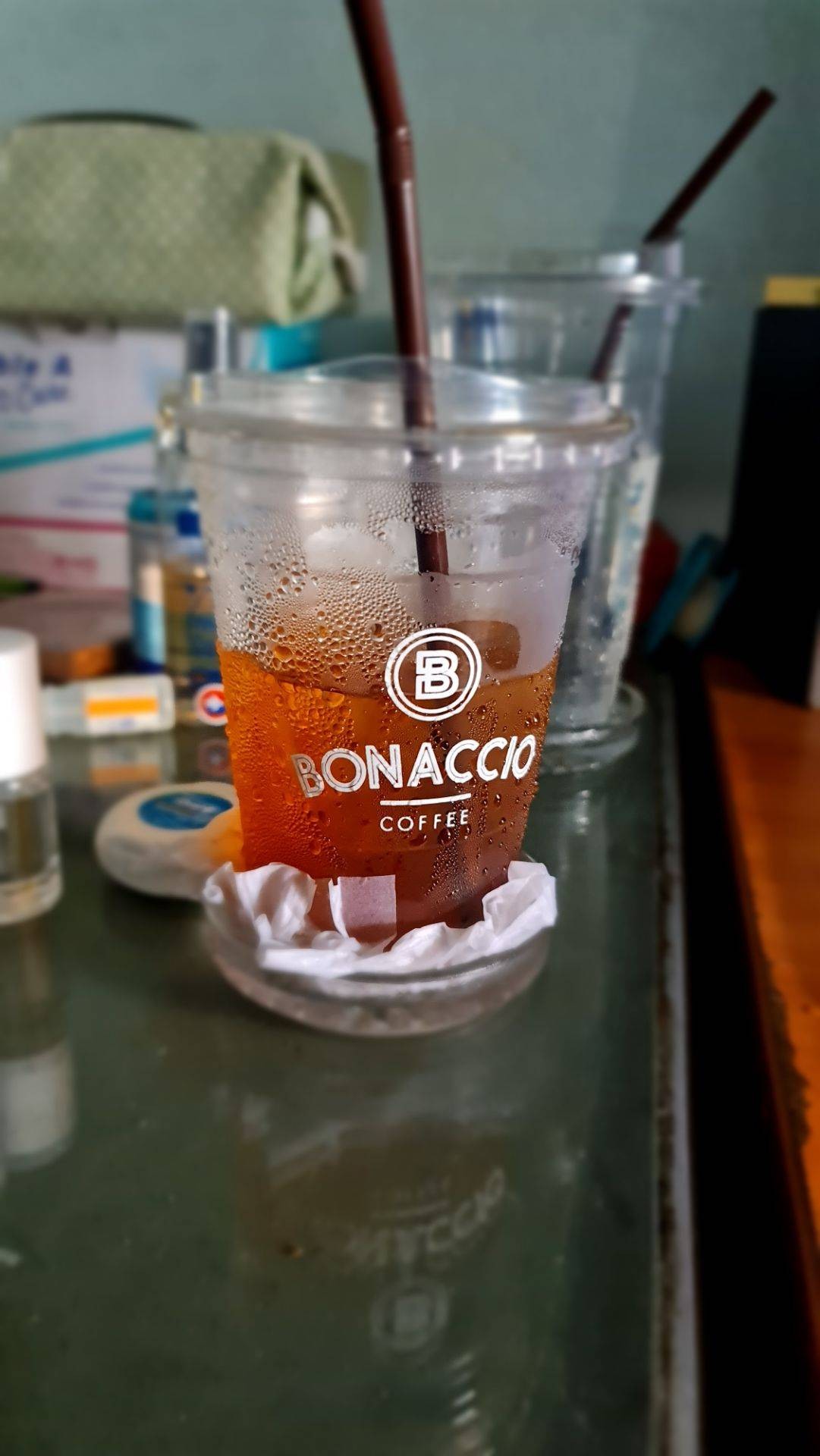 รีวิว Bonaccio Coffee - iced Americano