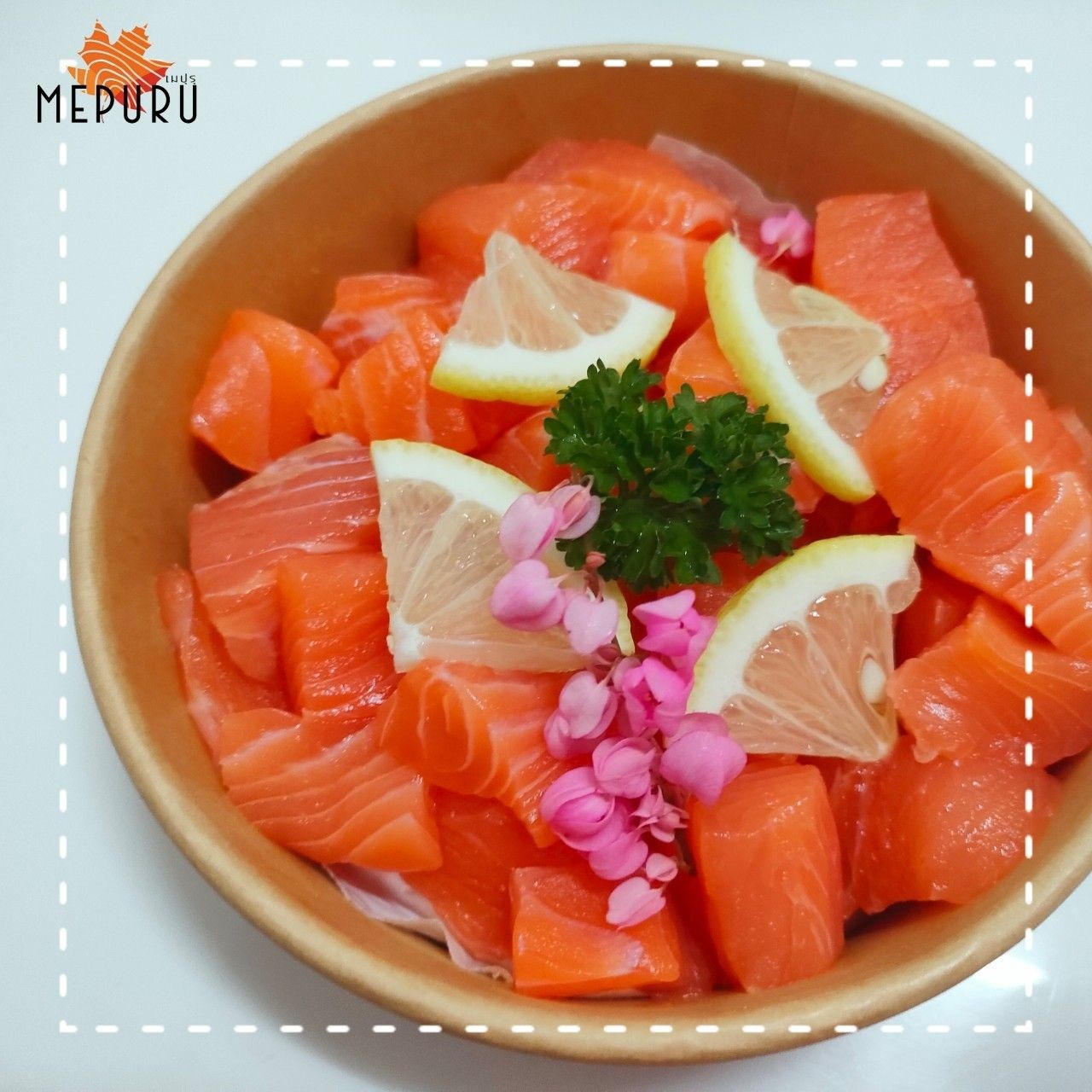 หางหั่นเต๋า 300g. • image ร้าน MEPURU แซลมอน & salmon