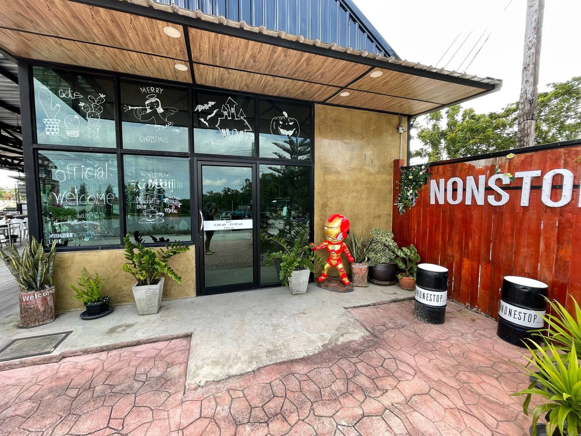 รีวิว Nonstop Resort & Restaurant - ร้านอาหาร &คาเฟ่ @นิคมบางพลี(ลาดหวาย)