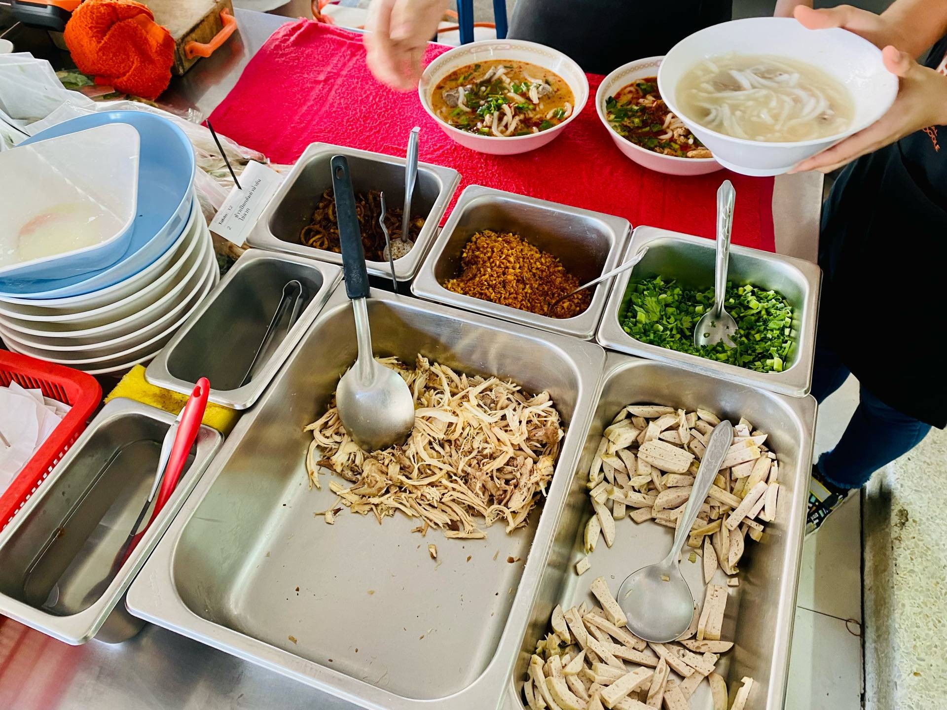 รูป ข้าวเปียกอุดร(KAO.PIAK.SEN)-สี่แยกโรงเรียนหมากแข้ง ข้าวเปียกอุดร